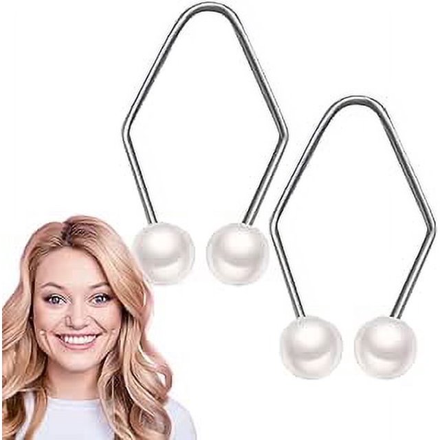 2pcs Dimple Maker, Dimple Makers For Face, Smile Bead, Natural Dimple ...