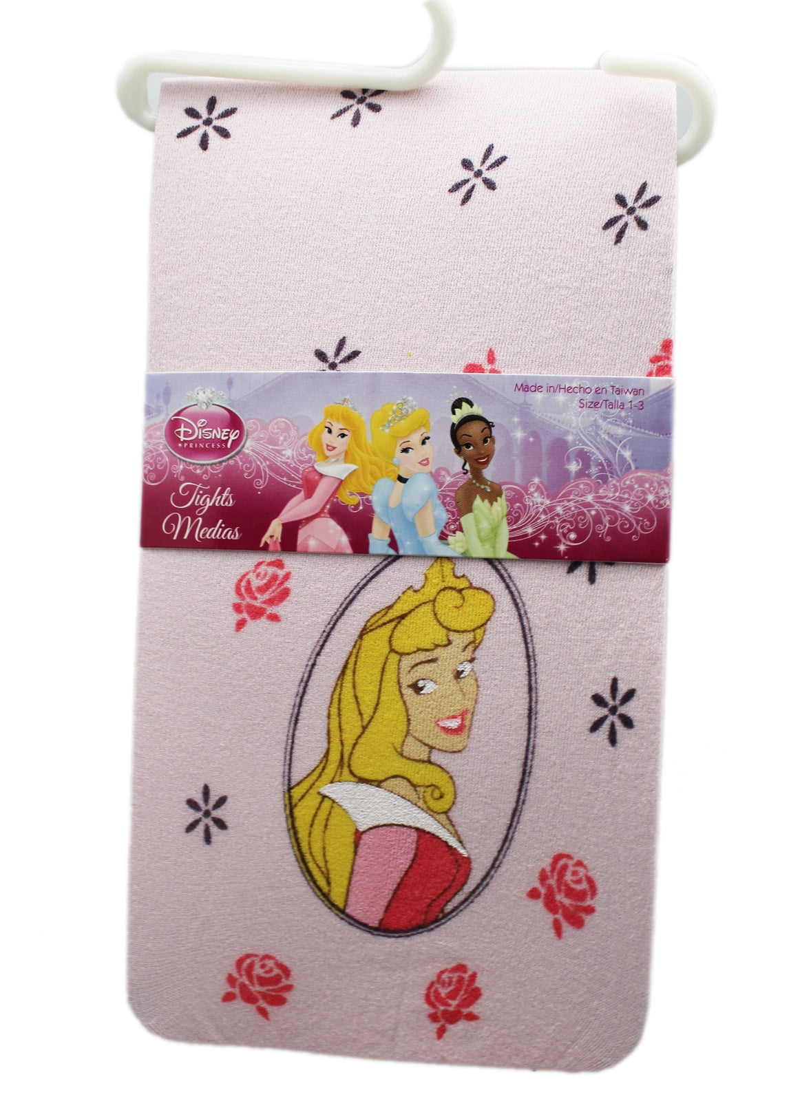 2pcs Disney Princess Aurora Light Pink Girls Tights (30-38") - Walmart.com