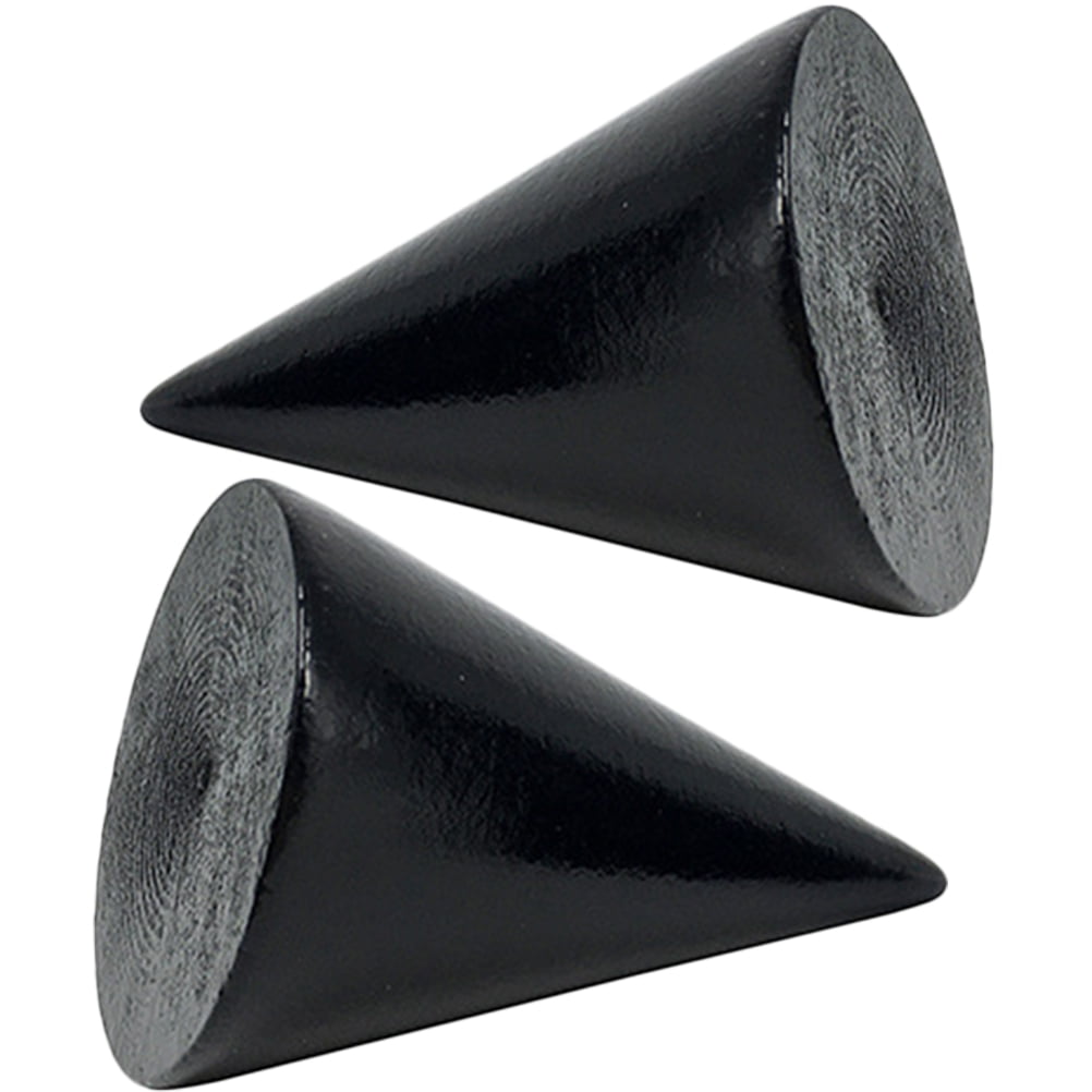 2pcs Display Ring Cone Racks Store Ring Display Stand Wooden Ring Racks ...