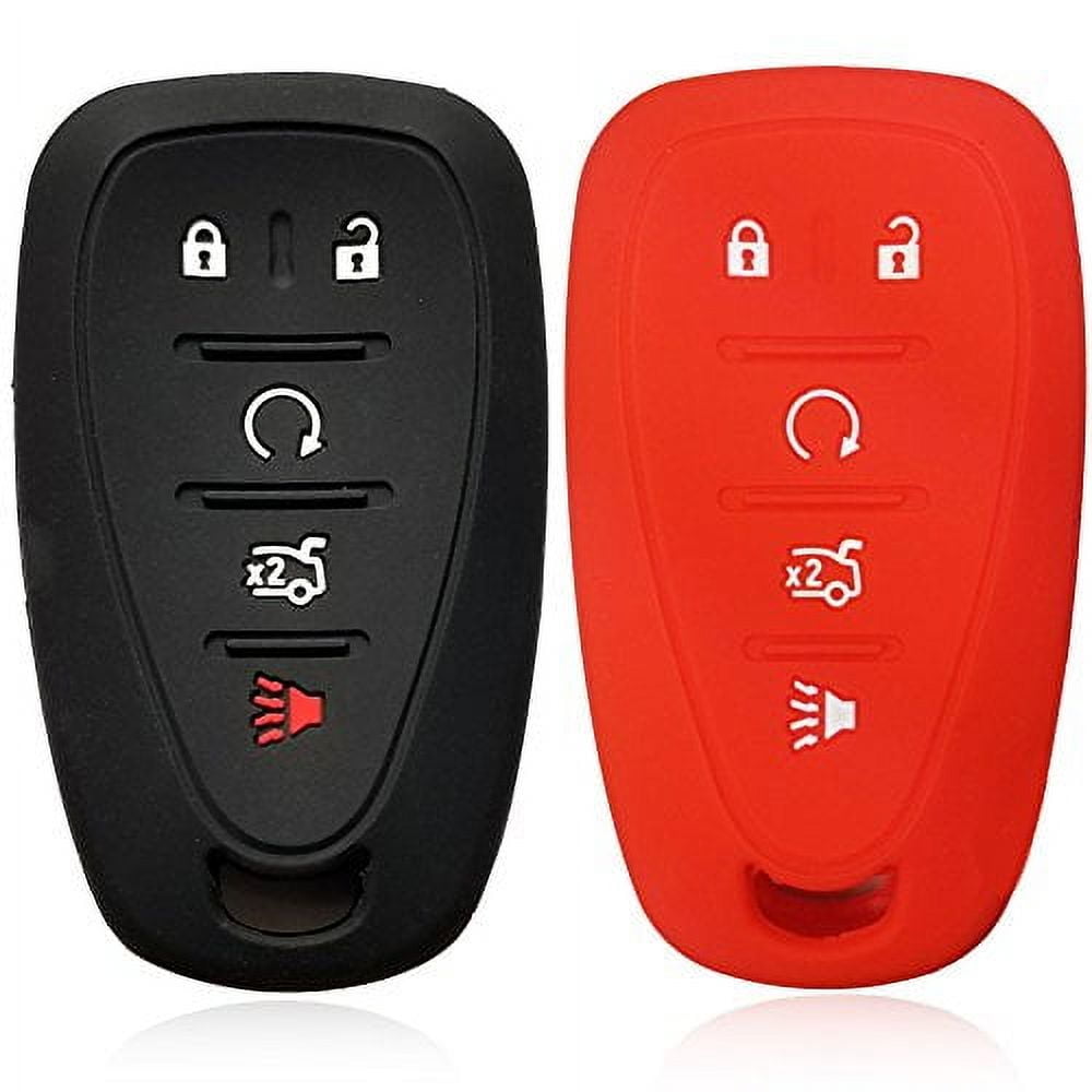 2pcs Dobrev 5 Buttons Silicone Case Protector Key Fob Cover Smart Car ...