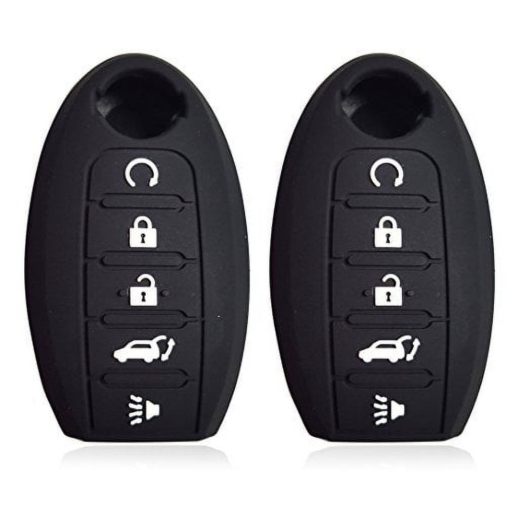 2pcs Dobrev 5 Buttons Silicone Case Protector Key Fob Smart Car Remote ...