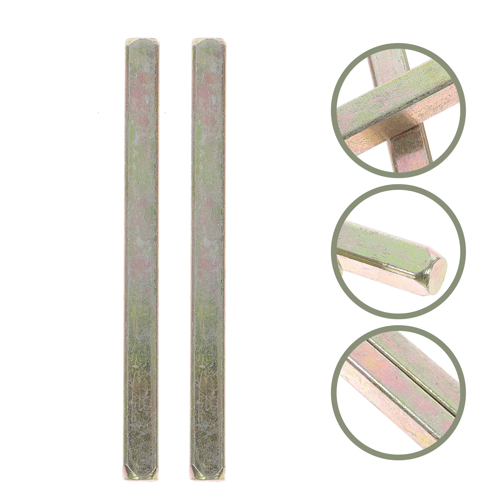 2pcs Door Handle Spindle Bar Straight Knob Spindle 10cm Door Spindle ...