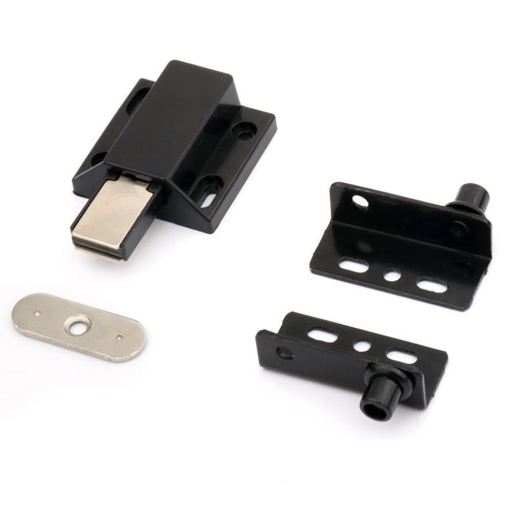2Pcs Door Pivot Hinges Heavy Duty Black Concealed Shaft Door Hinges ...