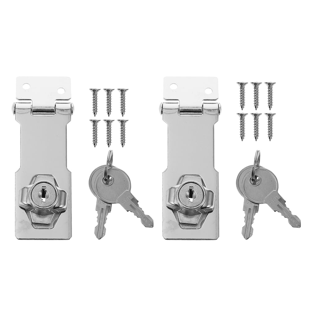 OUNONA Secure Stainless Steel Door Latch - Easy Angle Operation ...
