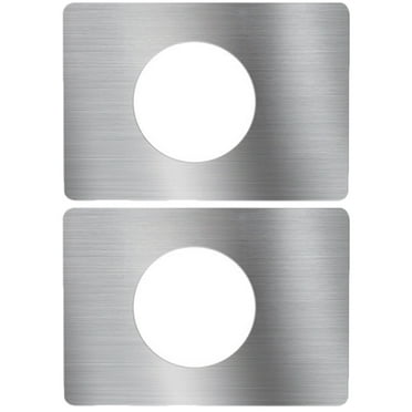 Door Hole Cover Plate, 2-5/8 in. Diameter, Satin Nickel - Walmart.com