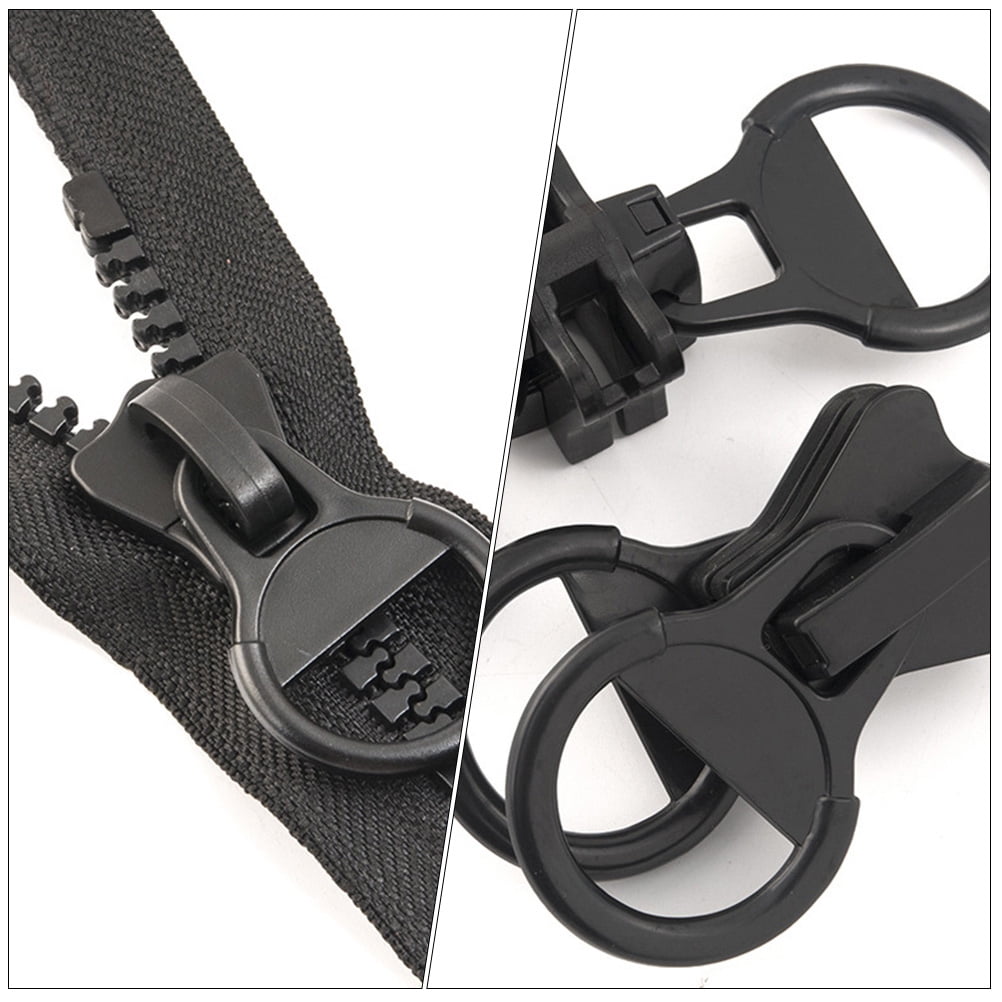 2pcs Double Slider Zipper Heads Bag Zipper Heads Backpack Zipper Tabs ...