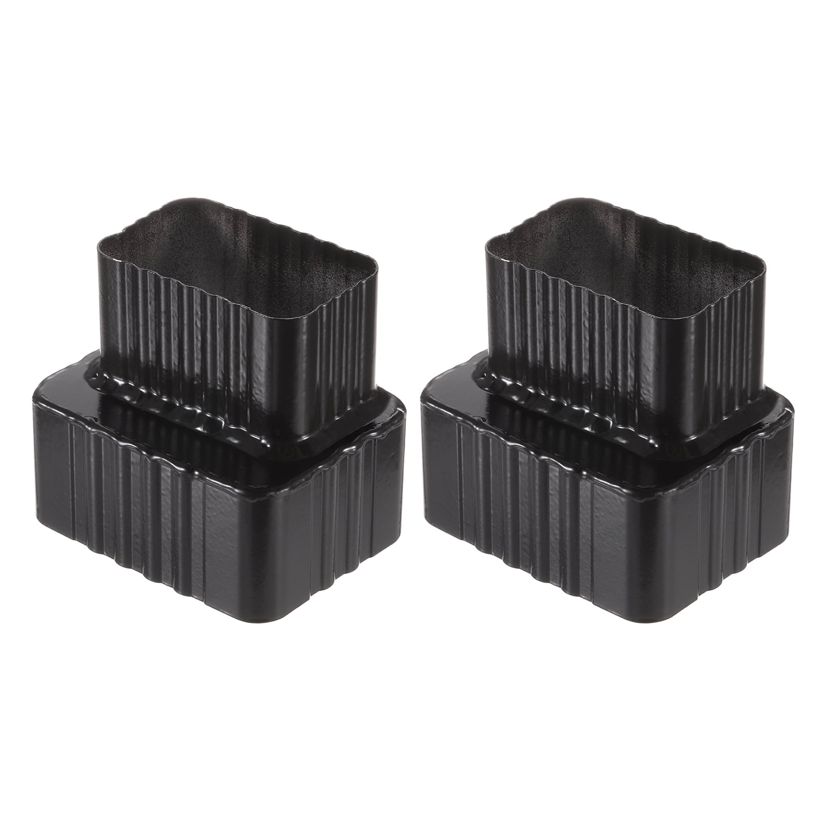 2pcs Downspout Gutter Adapter 3x4 to 2x3 Downspout Rain Gutter ...
