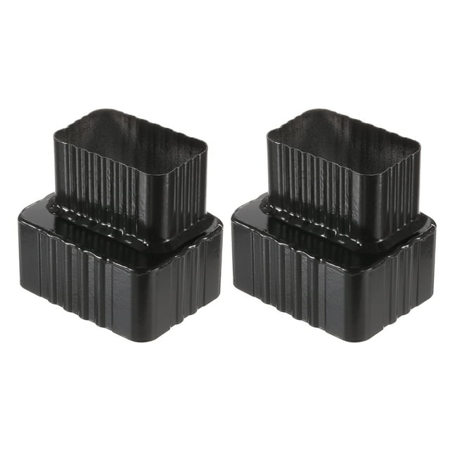 2pcs Downspout Gutter Adapter 3x4 to 2x3 Downspout Rain Gutter ...