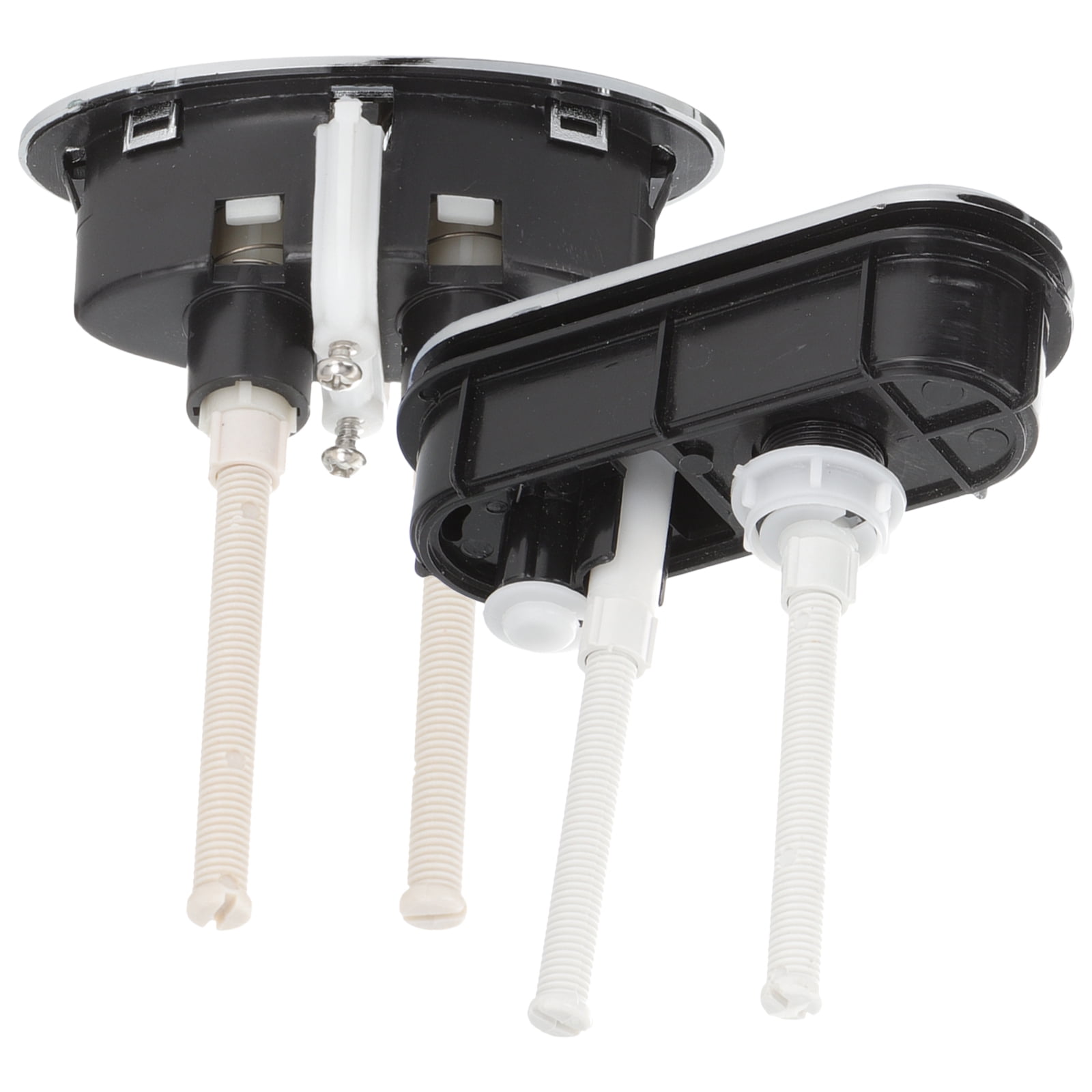 2pcs Dual Flush Toilet Button Plastic Toilet Push Button Water Tank ...