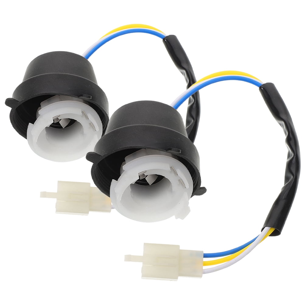 2pcs Durable Motorcycle Lights Socket Universal Motorcycle Light Socket ...