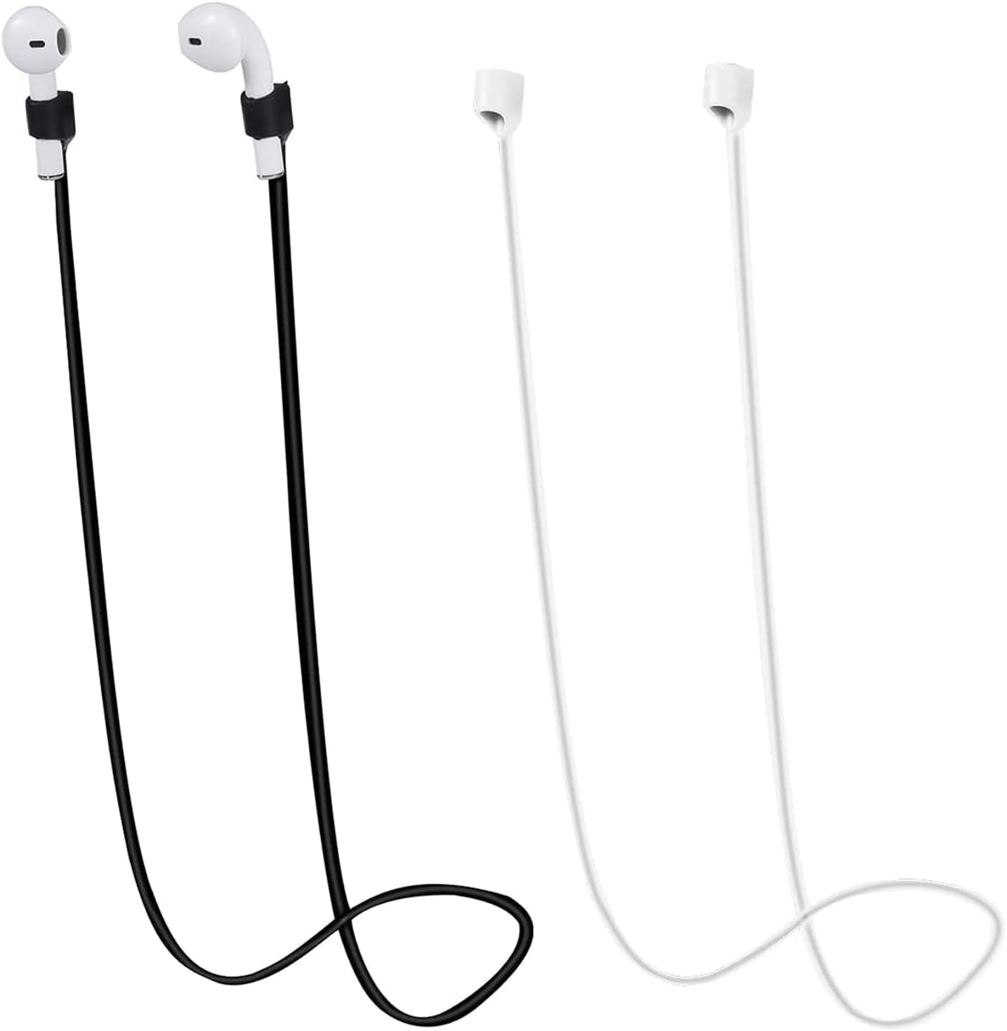 2pcs Earphone Magnetic Anti-Lost Straps,Sport Earbud Lanyard Strap Soft ...