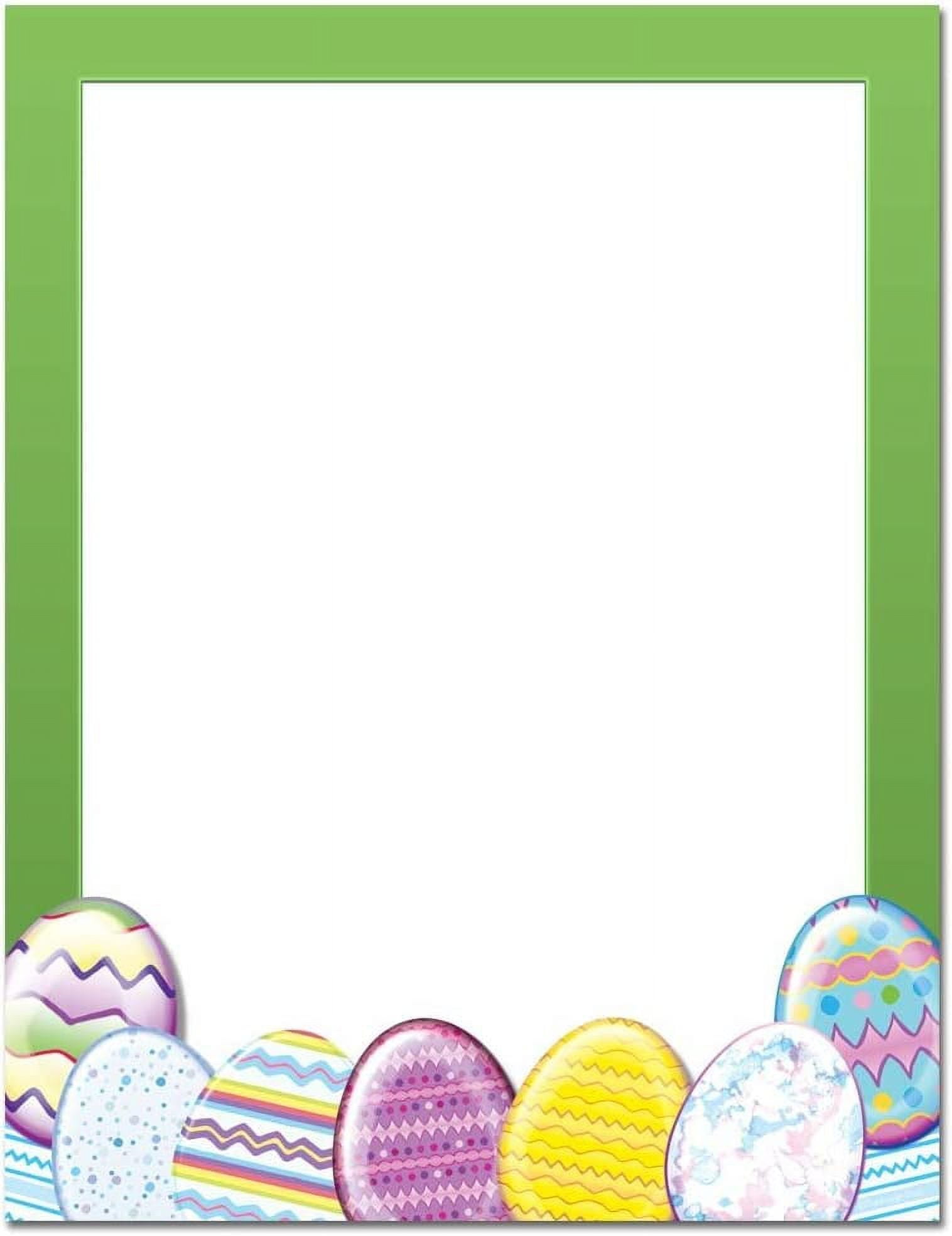 2pcs Easter Eggs Letterhead Laser & Inkjet Printer Paper, 25 Pack ...