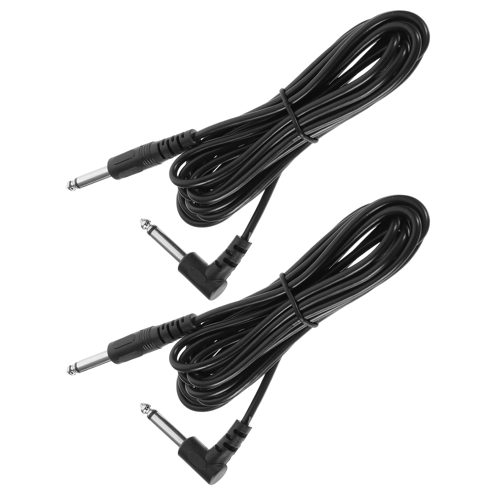 Durable Guitar Cables for Electric Instruments with PVC Material Black ...