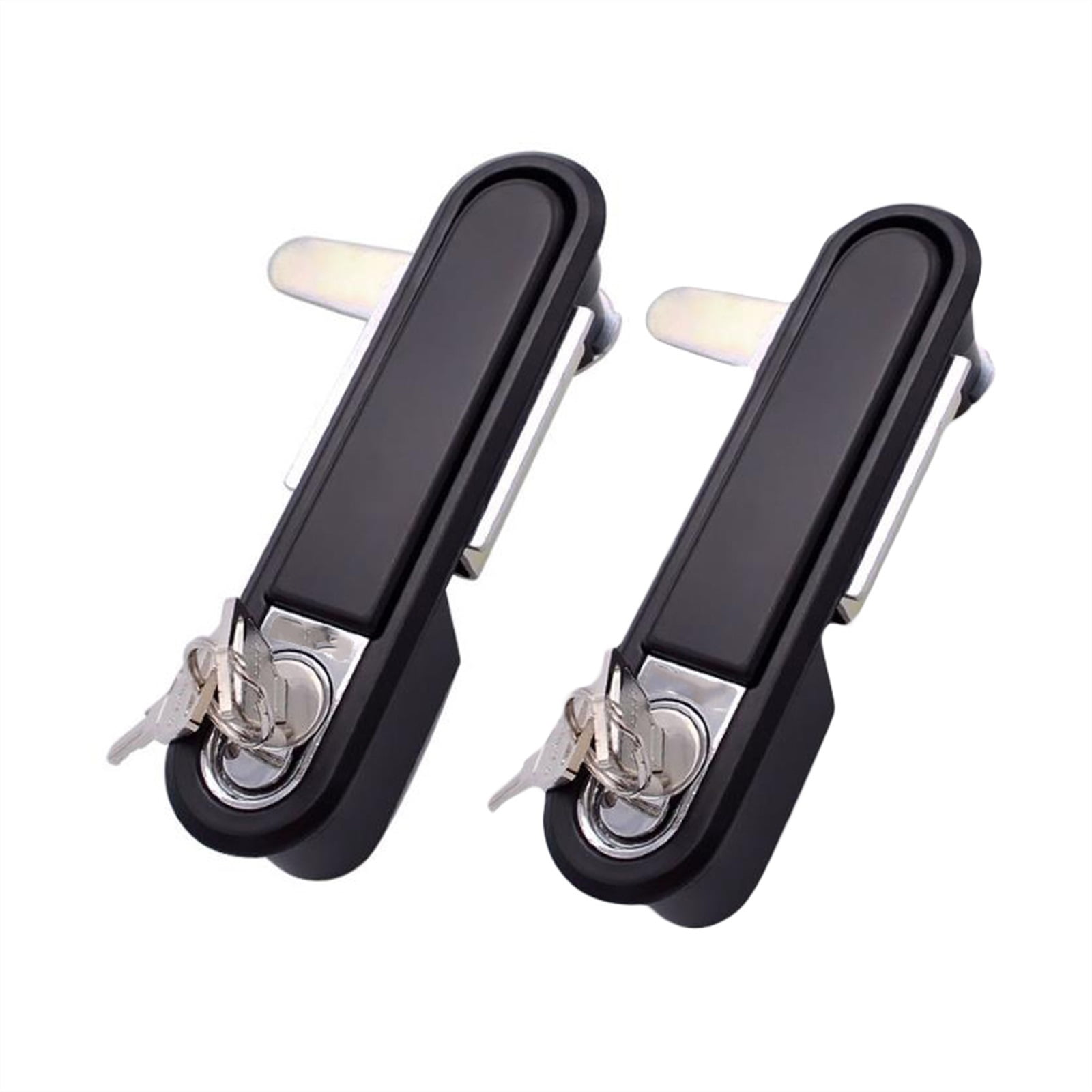 2pcs Electrical Cabinet Panel Pop Up Lock Button Door Cam Lock, Black ...