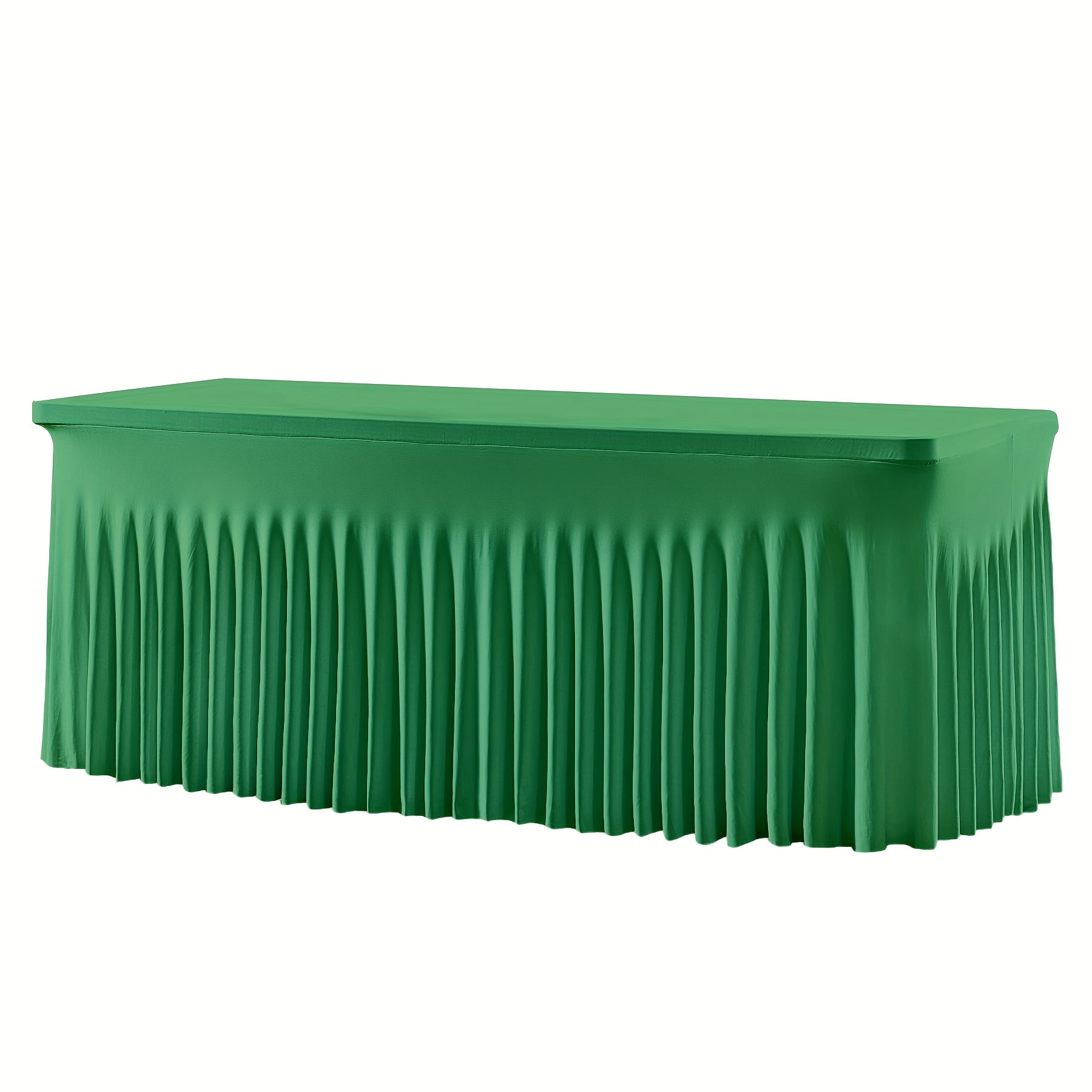 2pcs Elegant Spandex Fitted Tablecloths | Wrinkle-Free for 6ft ...