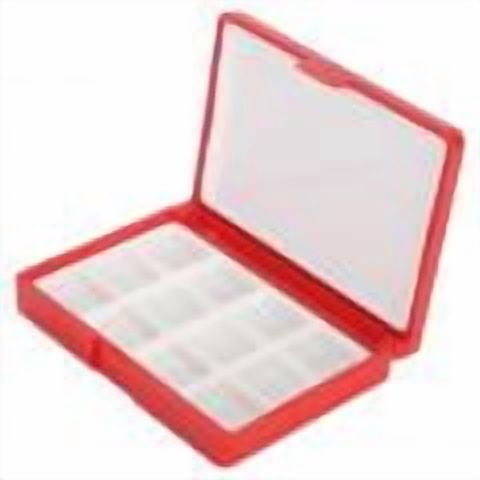 2pcs Empty Watercolor Box Paint Storage Palettes Box Portable Plastic ...