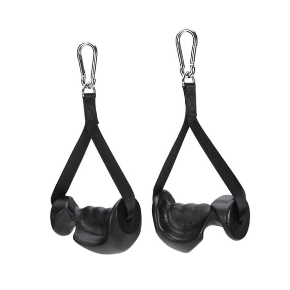 2pcs Ergonomic Exercise Handle Resistance Handle Cable Machine ...