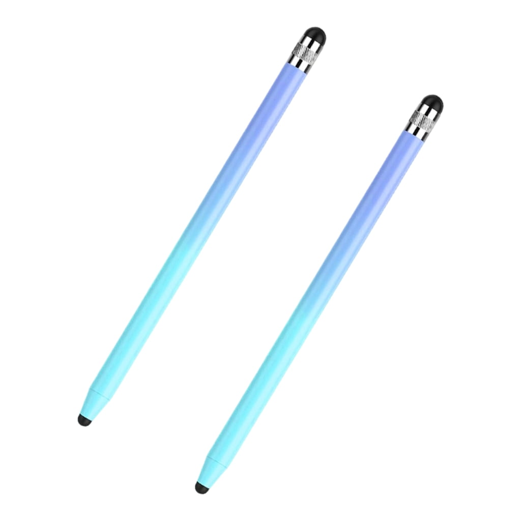 2pcs Ergonomic Grip Capacitive Phone Pen for Touch Screens Double End ...