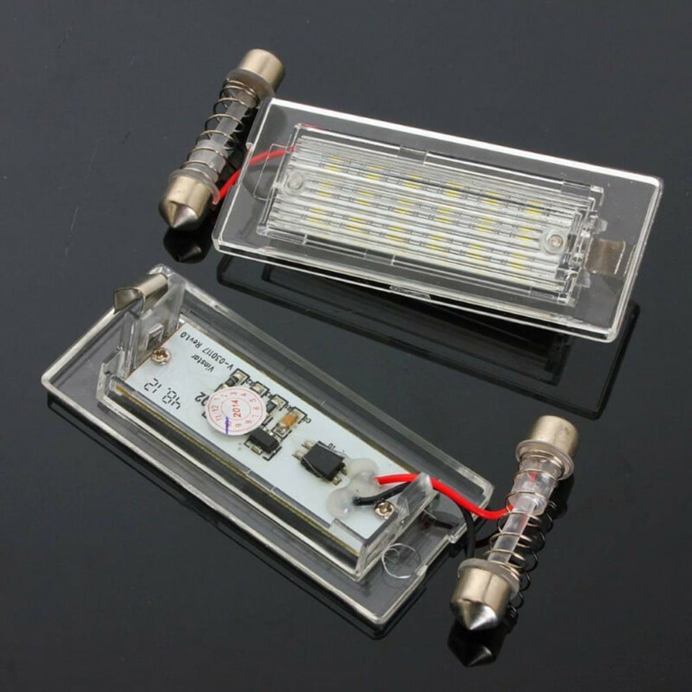 2pcs Error LED License Plate Light Lamp For For For BMW E53 X3 E83 03 ...