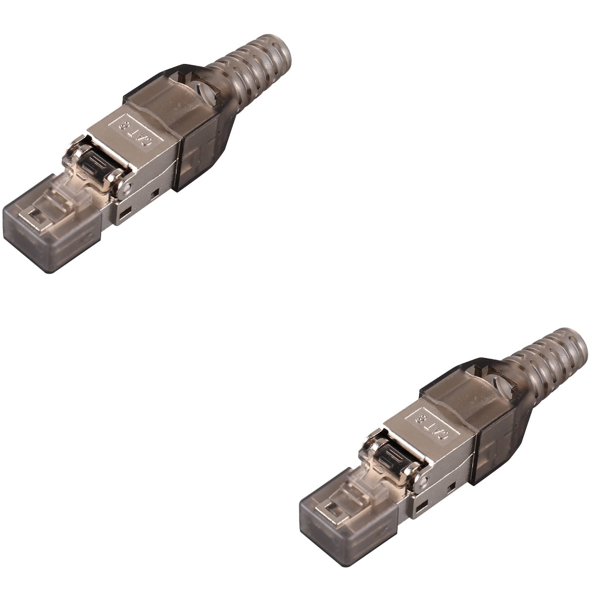 2pcs Ethernet Cable End Crimp Cat 8 Connector Ethernet Cable Modular ...