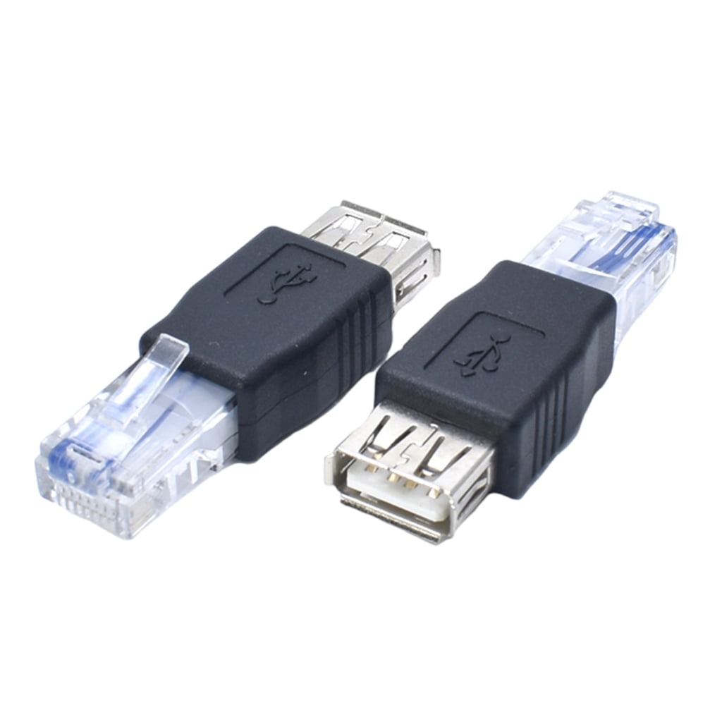 2pcs Ethernet to USB Adapter USB to Ethernet Adapter,RJ45 Ethernet Male ...