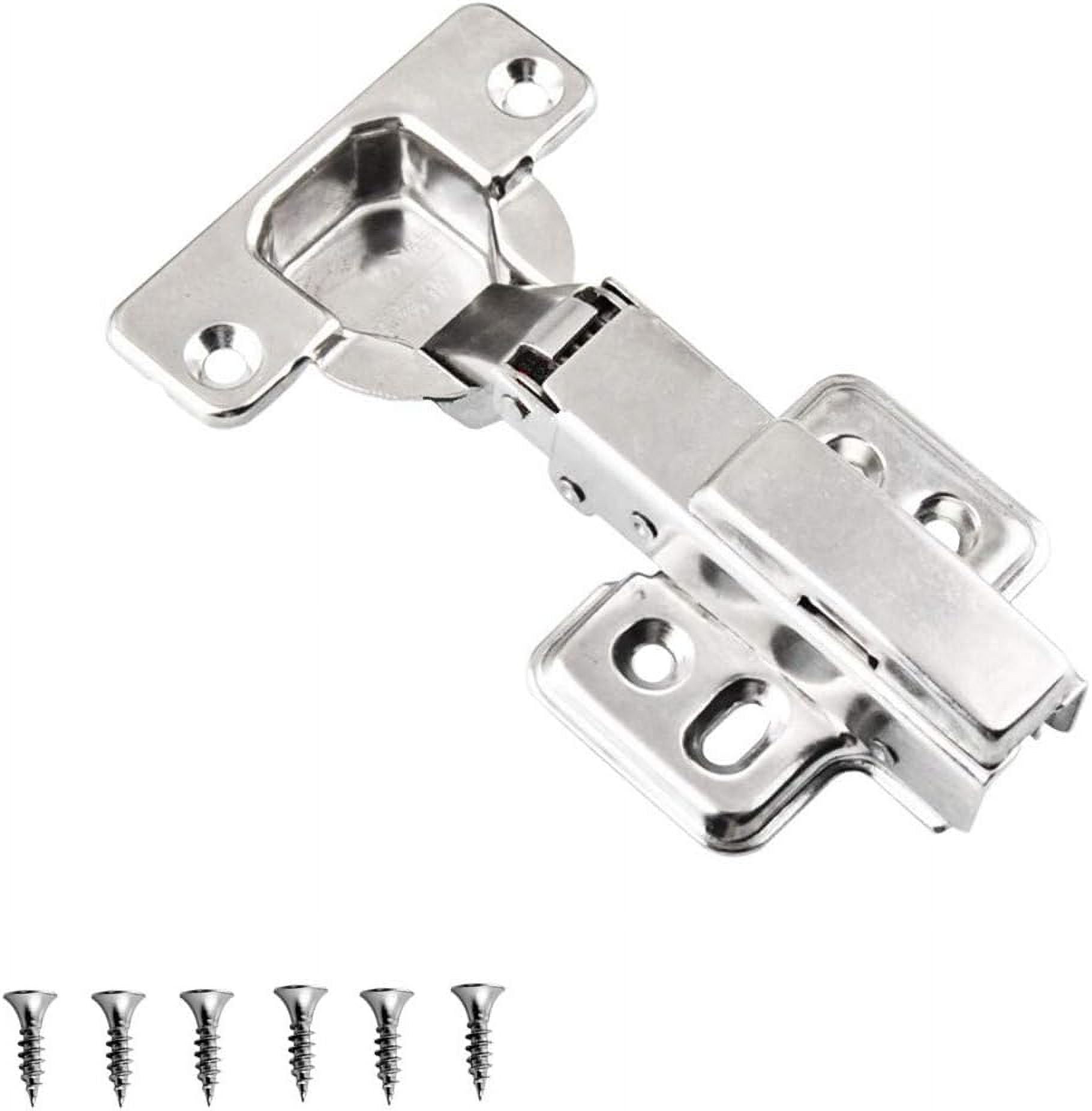 2pcs European Full Overlay Soft Close Cabinet Hinges - 110 Degree ...