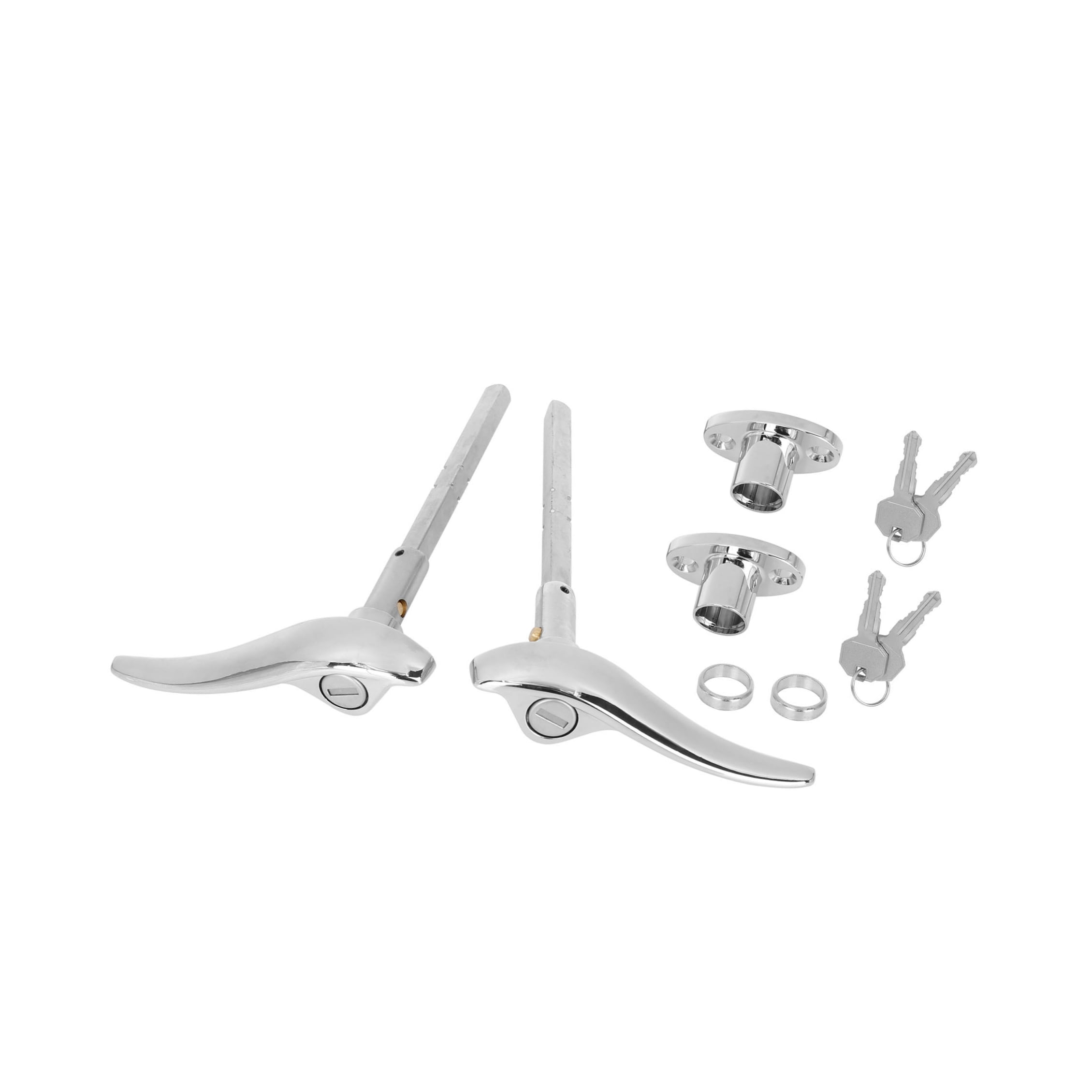 Ford Exterior Door Handle Lock Kit - Alloy - 1932-1934 Coupe - Walmart.com