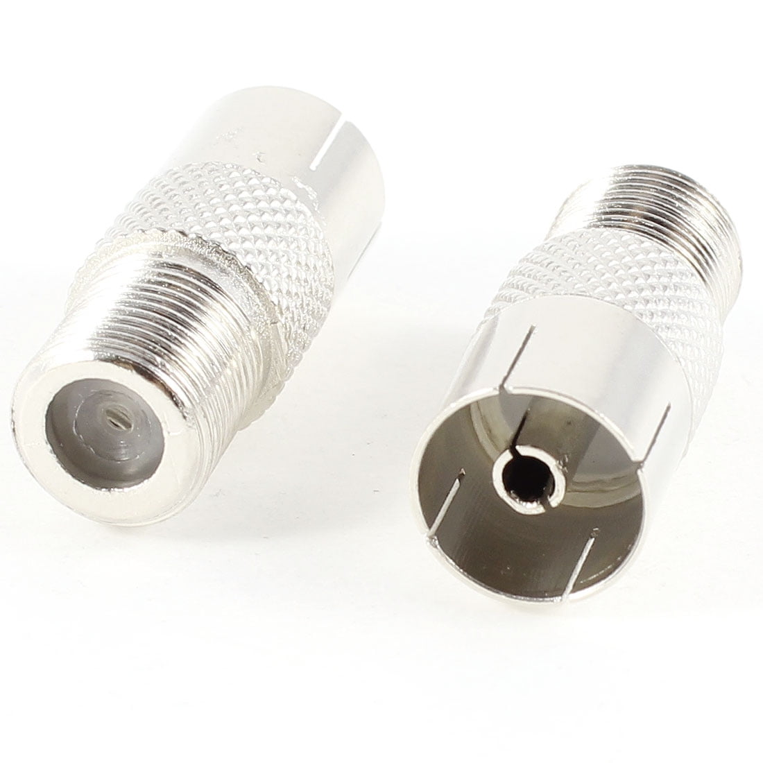 2pcs F Type Female to TV PAL Female F/F RF Connector Coupler Coaxial ...