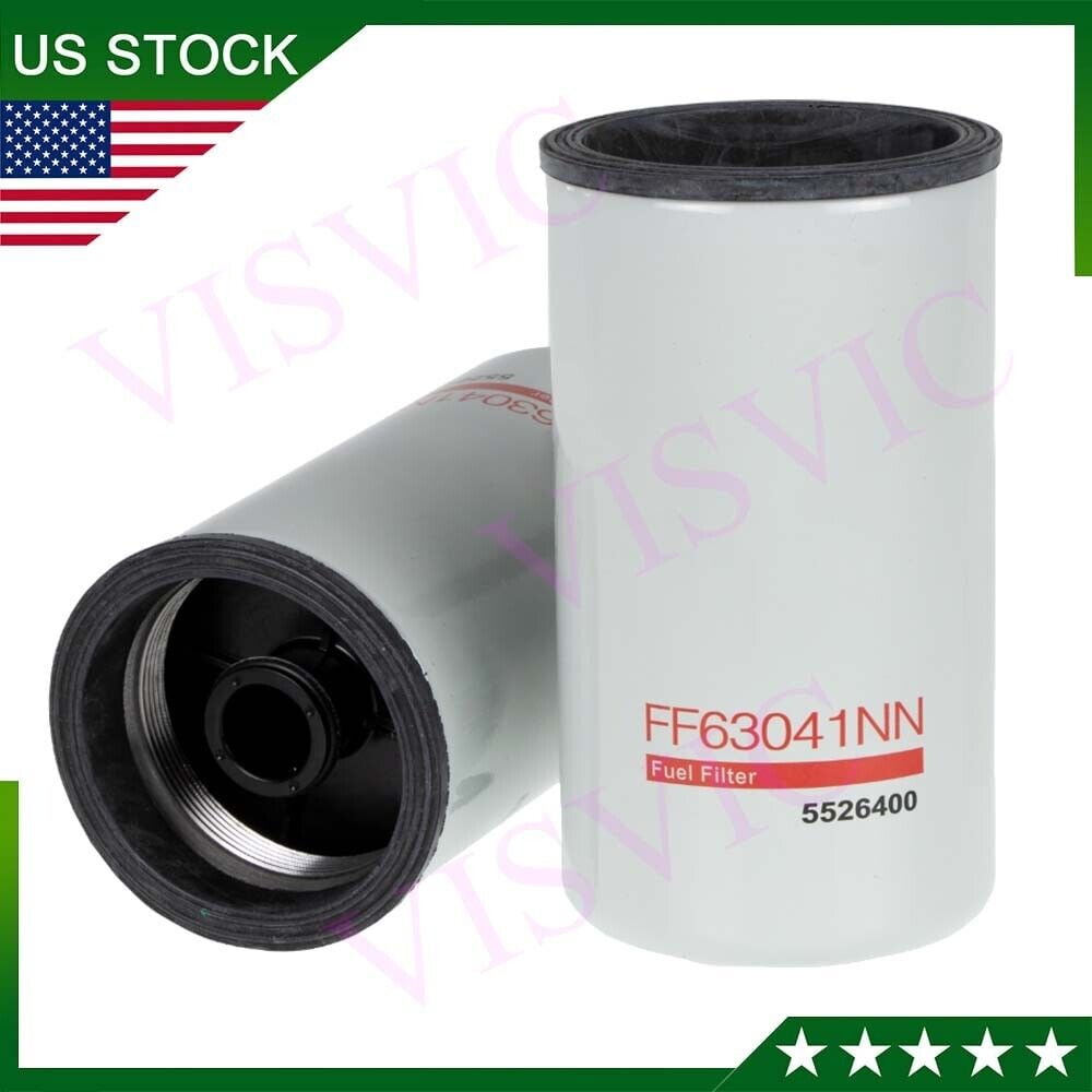 2pcs FF63041NN Fuel Filter Replace Fit Cummins FF63041 FF63041NNEB ...