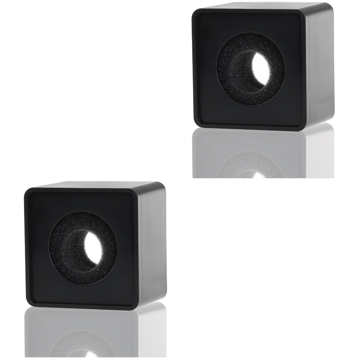 2pcs FOXNOVO Portable ABS Injection Molding Square Cube Shaped ...