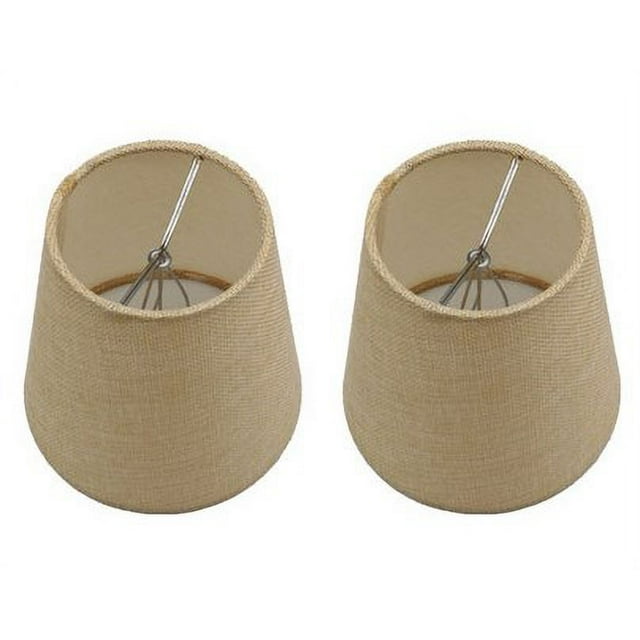2pcs Fabric Lampshade Small Lampshade Clip On Bulb Retro Style Lamp ...