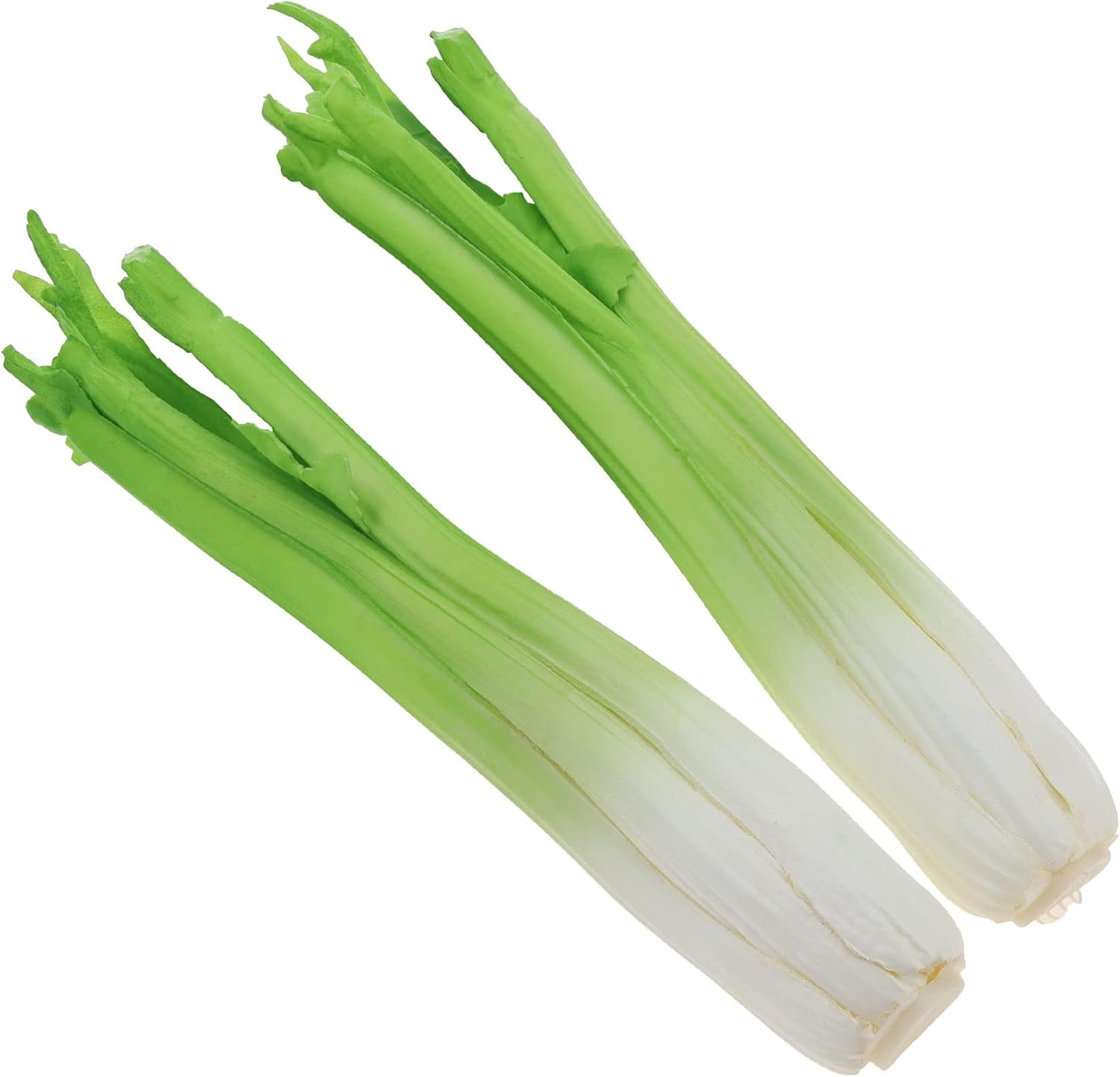 2pcs Fake Celery Artificial Vegetables Green Lifelike Celery Stick ...