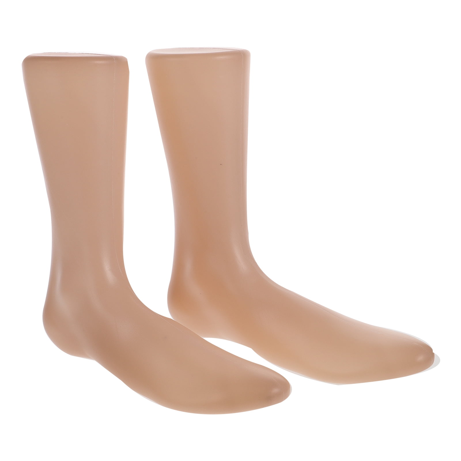 HOMEMAXS Realistic Plastic Foot Mannequin for Sock and Shoe Display ...