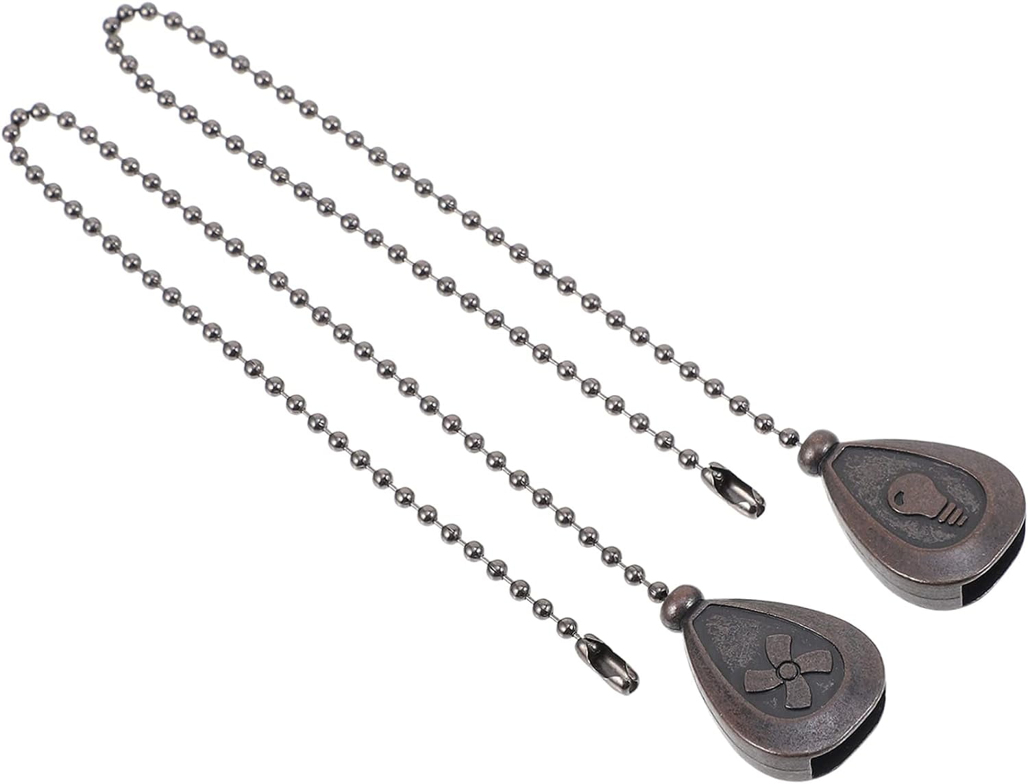 2pcs Fan Light Hanging Chain Outlet Plug Extender Socket Fan Chandelier ...