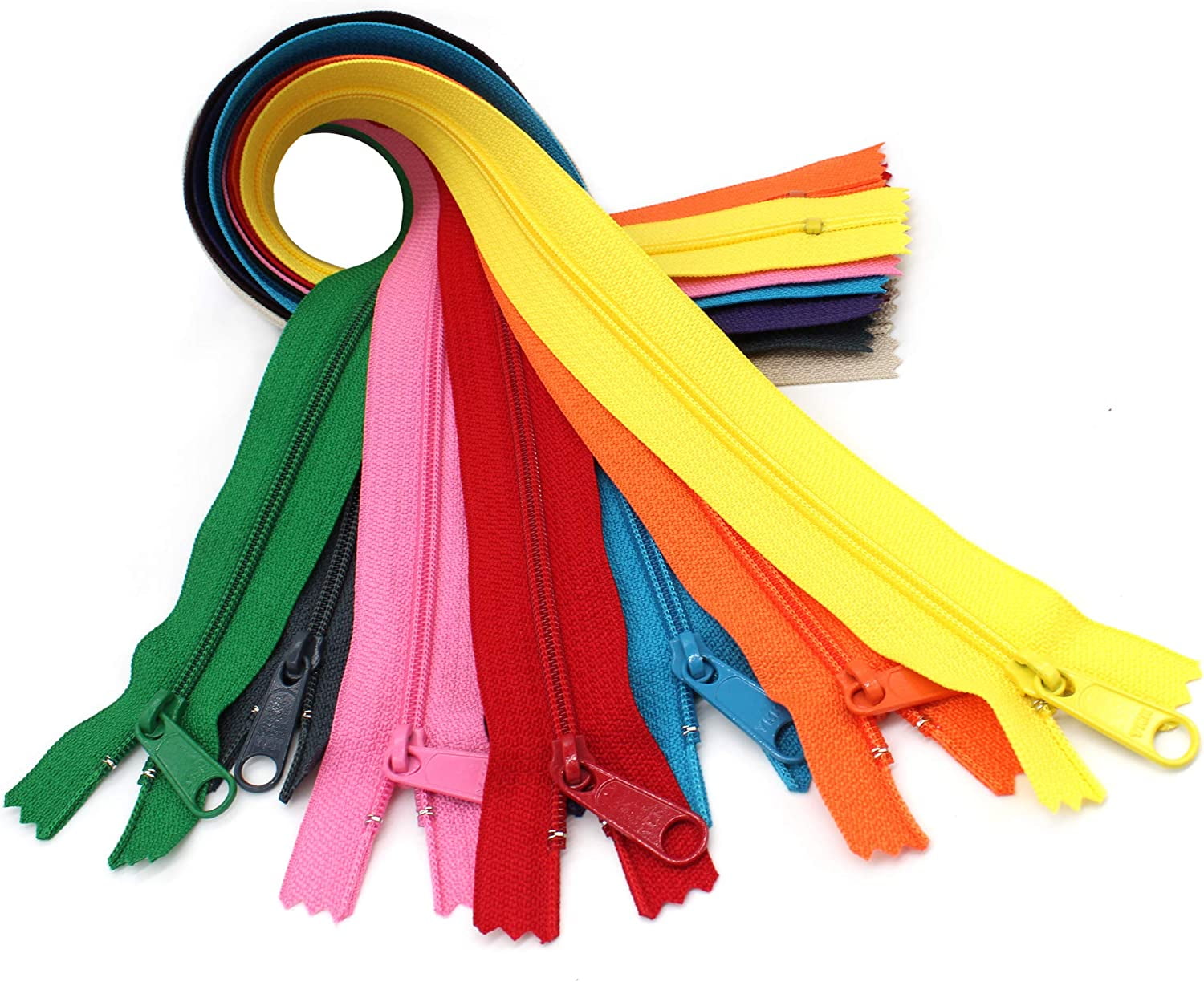 2pcs Fashion #4.5 Handbag Long Pull Zippers Sewer Crafter's Special ...