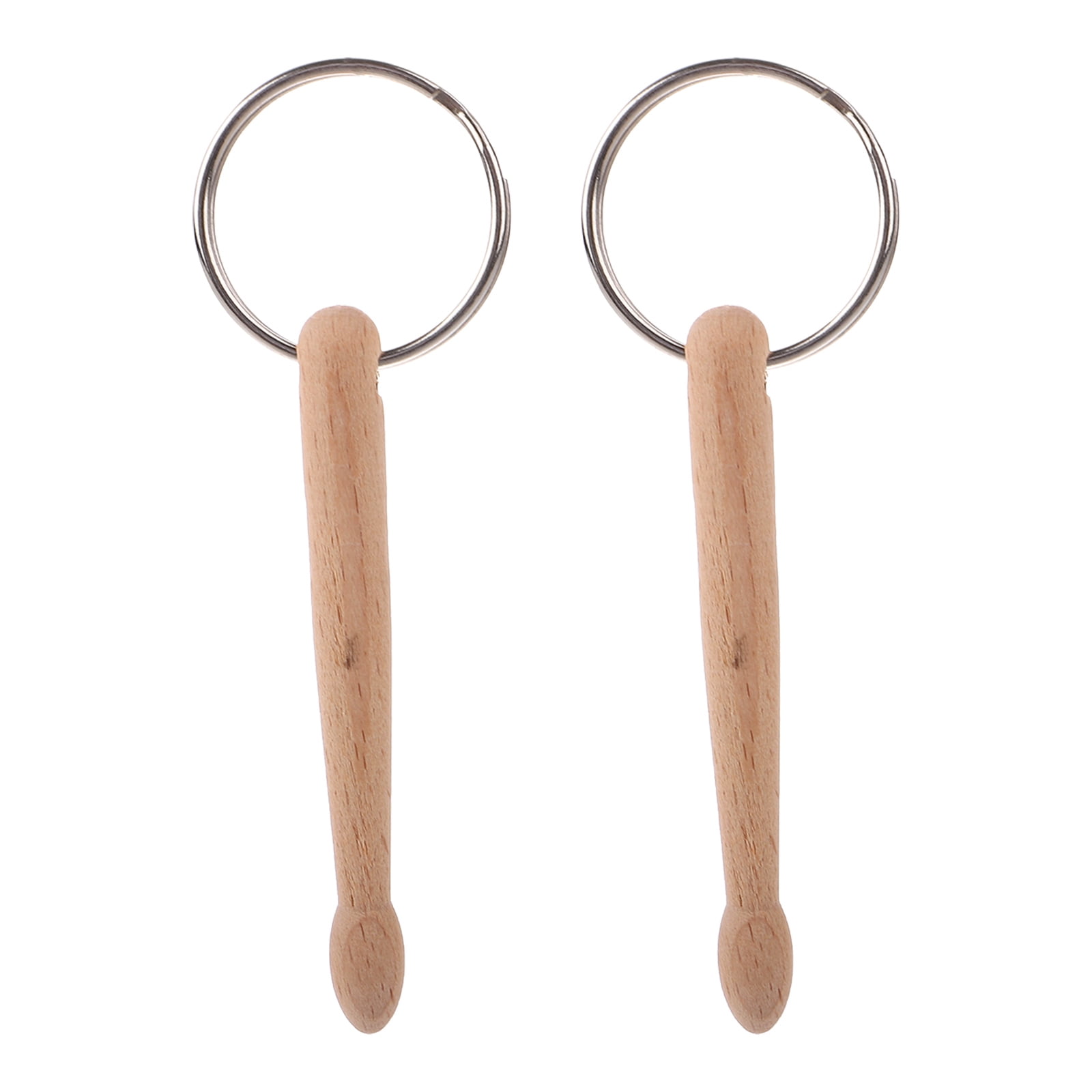 2pcs Fashion Drum Stick Keychain Backpack Hanging Decor Unique ...