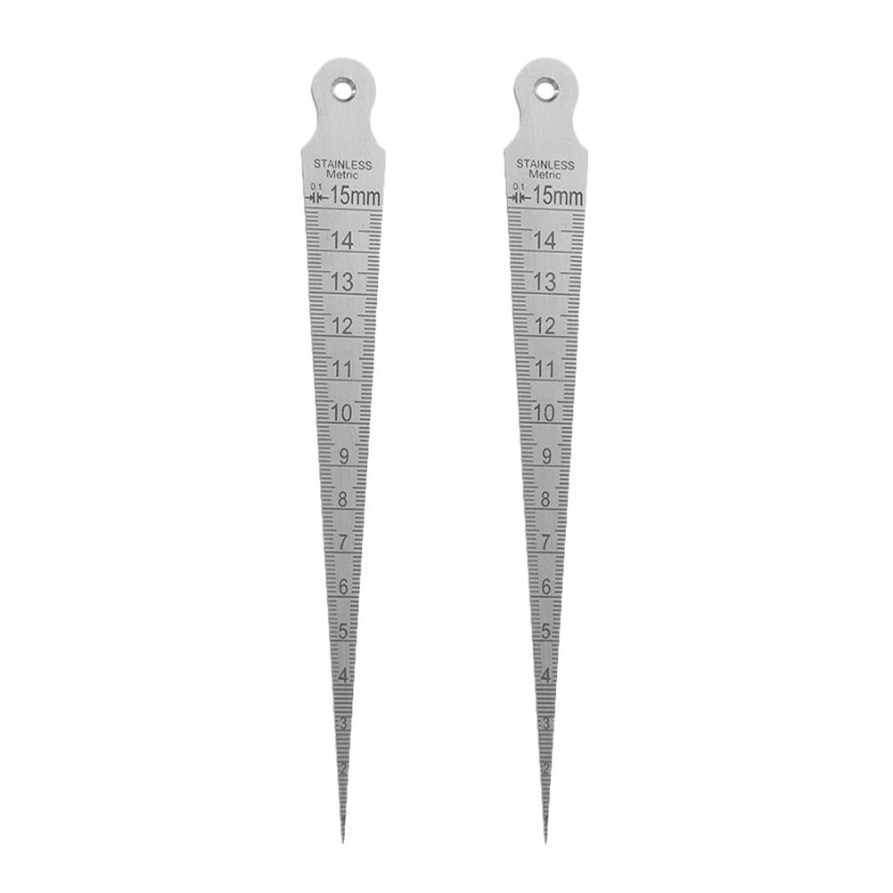 2pcs Feeler Gauge Thickness Gauge Valve Thickness Gauge Gap Measuring ...