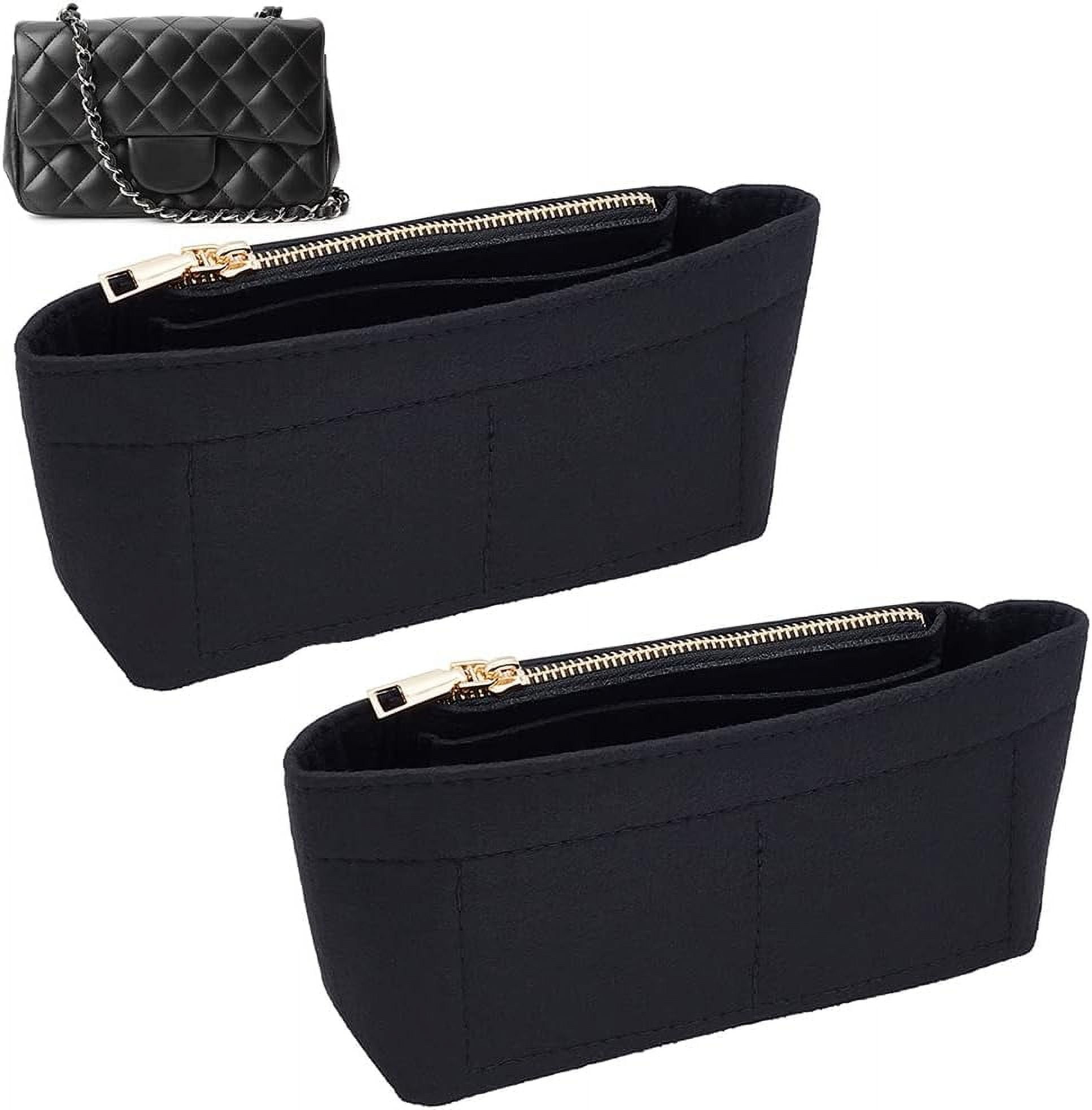 2pcs Felt Purse Organizer Insert Handbag Felt Organizer Tote Bag ...