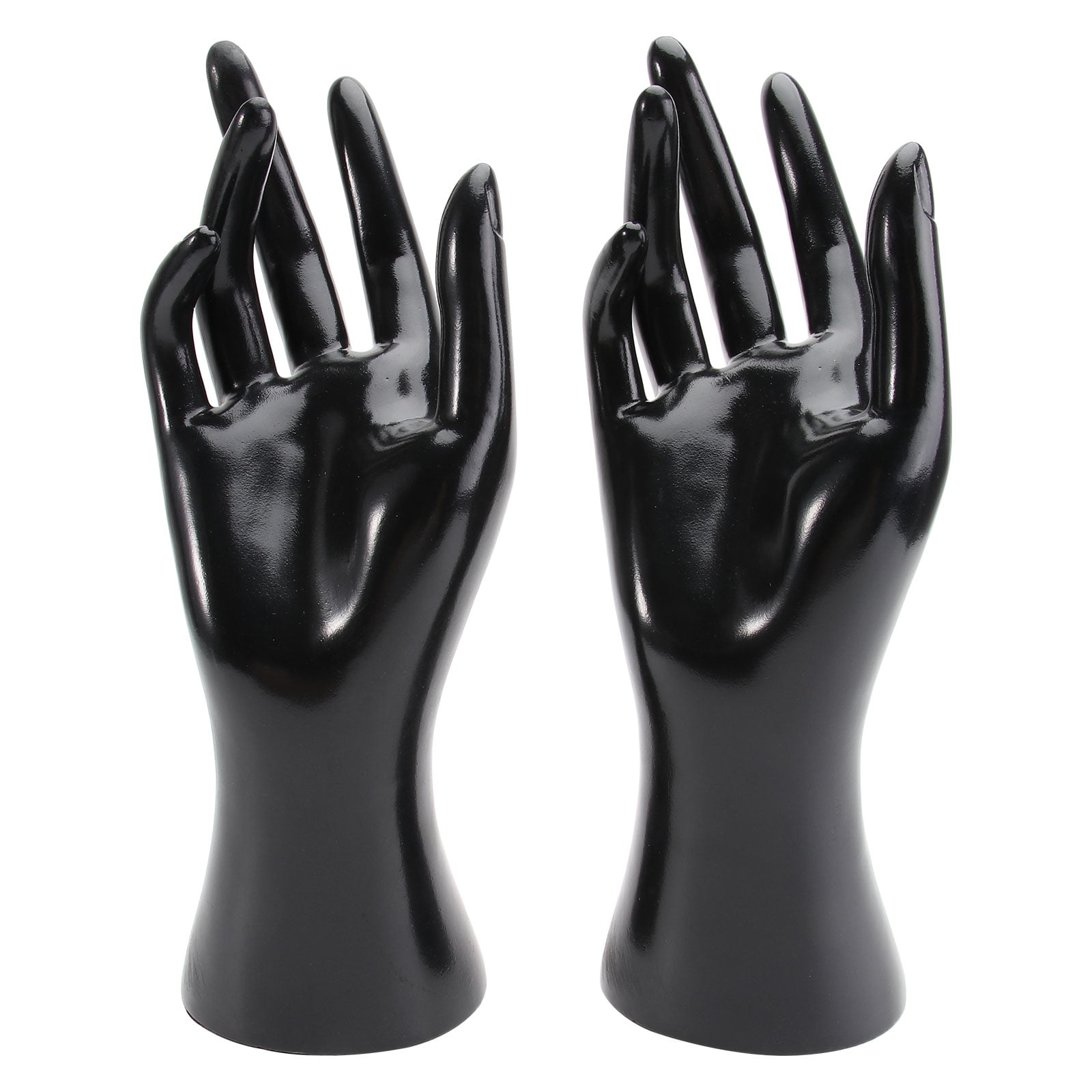 2pcs Female Mannequin Hand Plastic Hand Model Creative Rings Stand ...