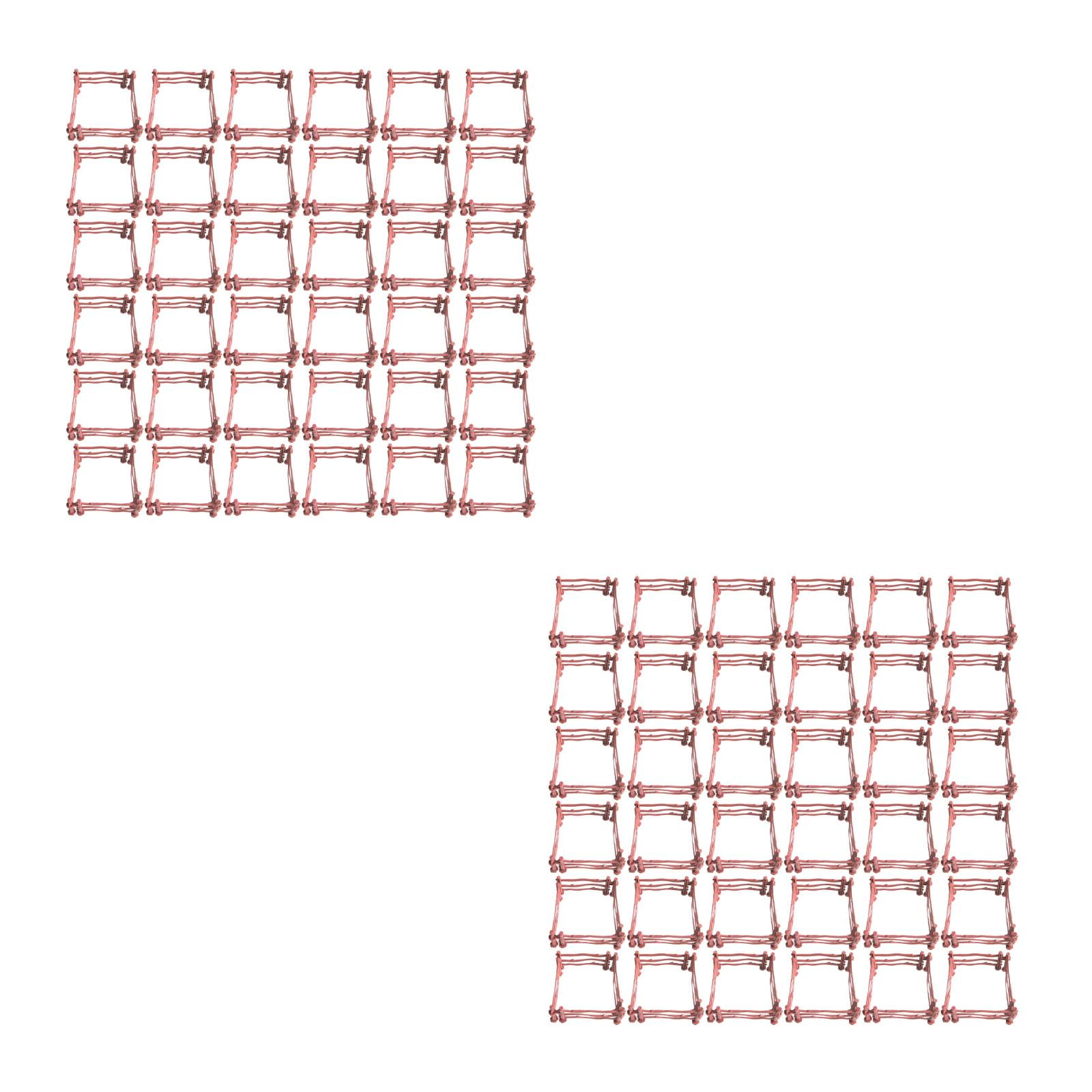 2pcs Fence Panel Set: 80Pcs 8cm Miniature Farm Fence Fencing Paddock ...