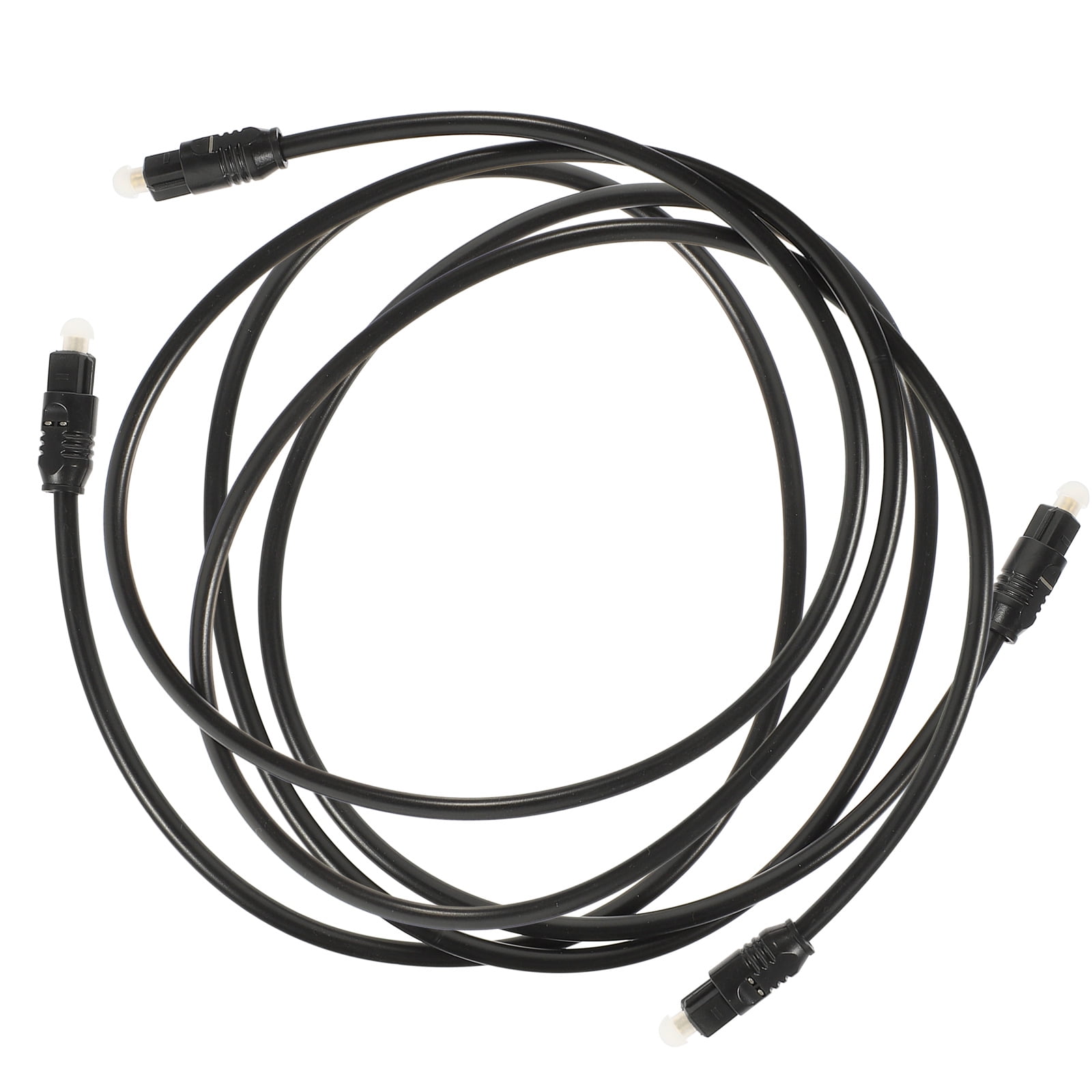 2pcs Fiber Audio Cable Digital Audio Optical Cable 1 Meter For Sound ...