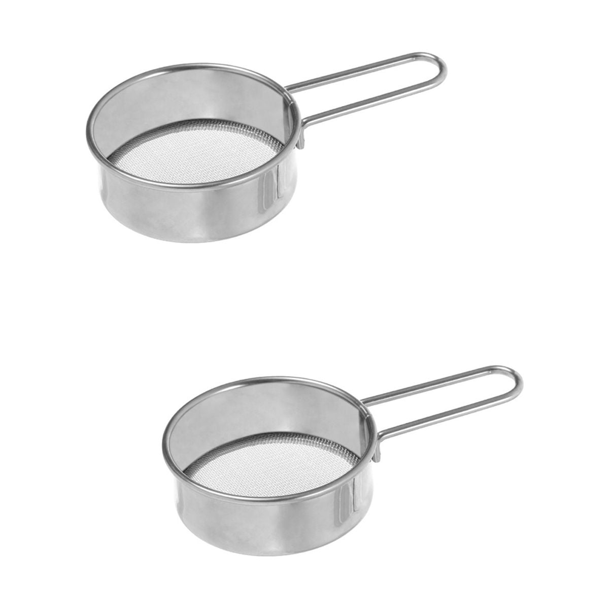 CIMAXIC Cimaxic Flour Sifter, Stainless Steel Fine Mesh Strainer for ...