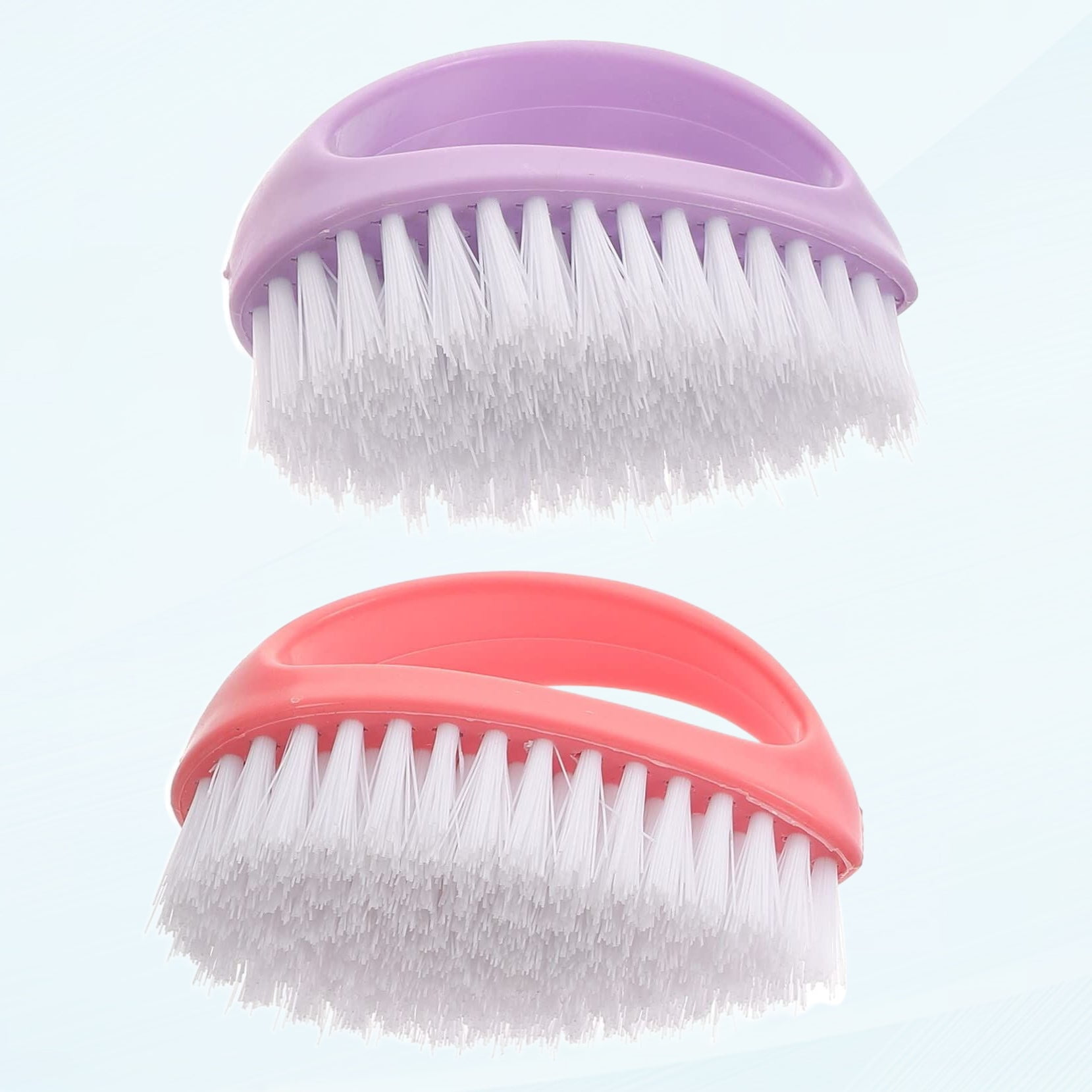 2pcs Finger Cleaning Brush Handle Nail Grip Bar Brushes and Nail ...