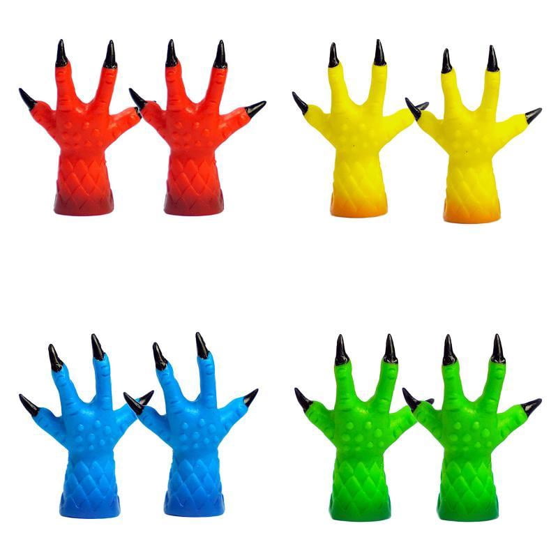 2pcs Finger Puppet Claw/for Palm Cute Activity Center Pre-Kindergarten ...