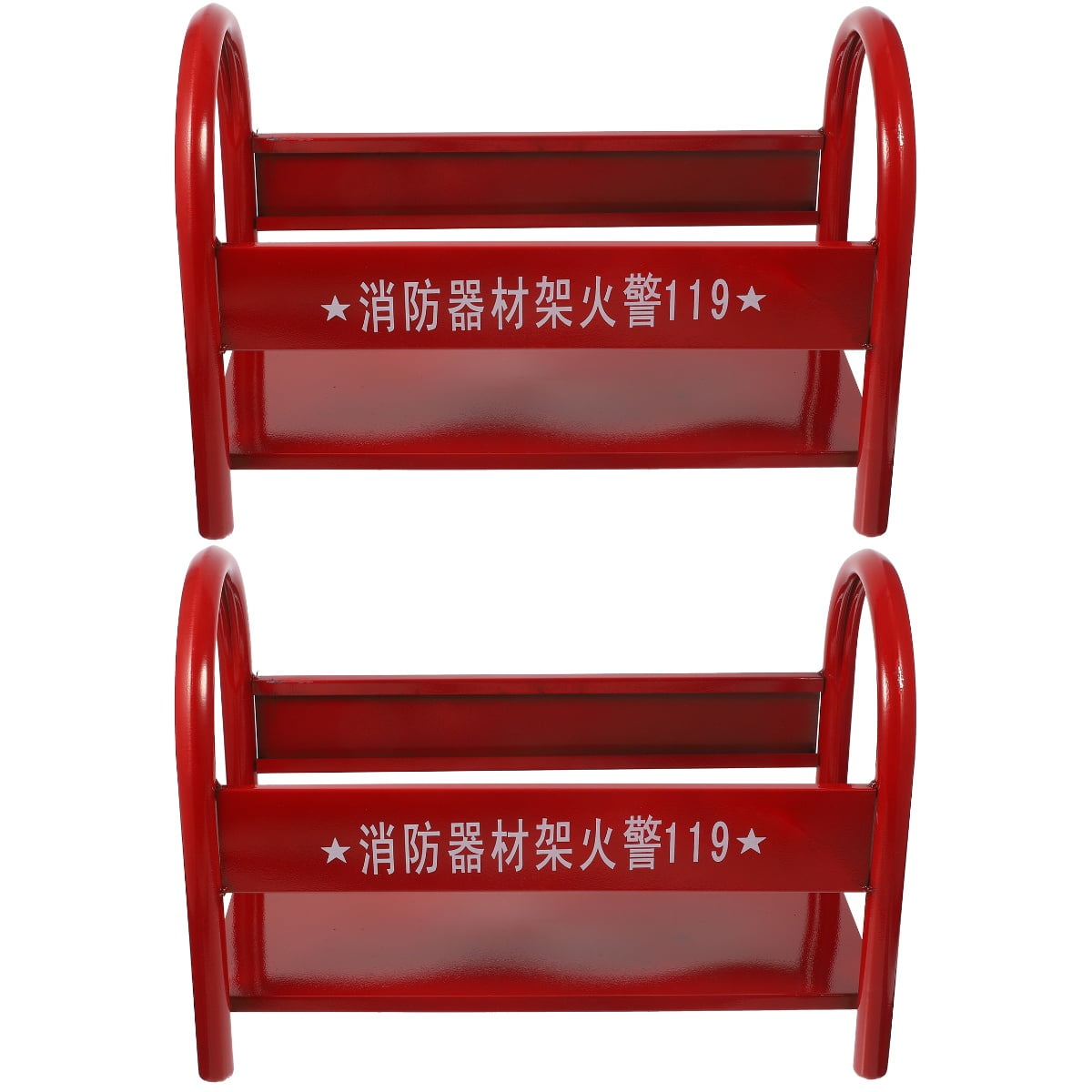 2pcs Fire Extinguisher Storage Holder Metal Fire Extinguisher Shelf ...