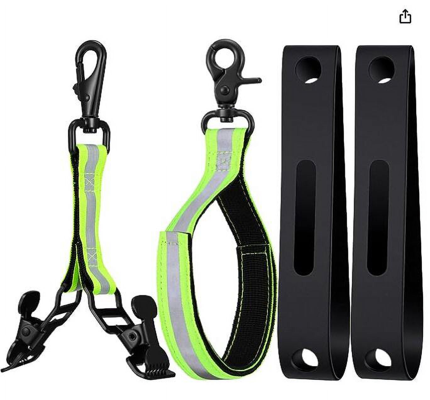 2pcs Firefighter Glove Straps Firefighter Fire Glove Safety Straps with ...