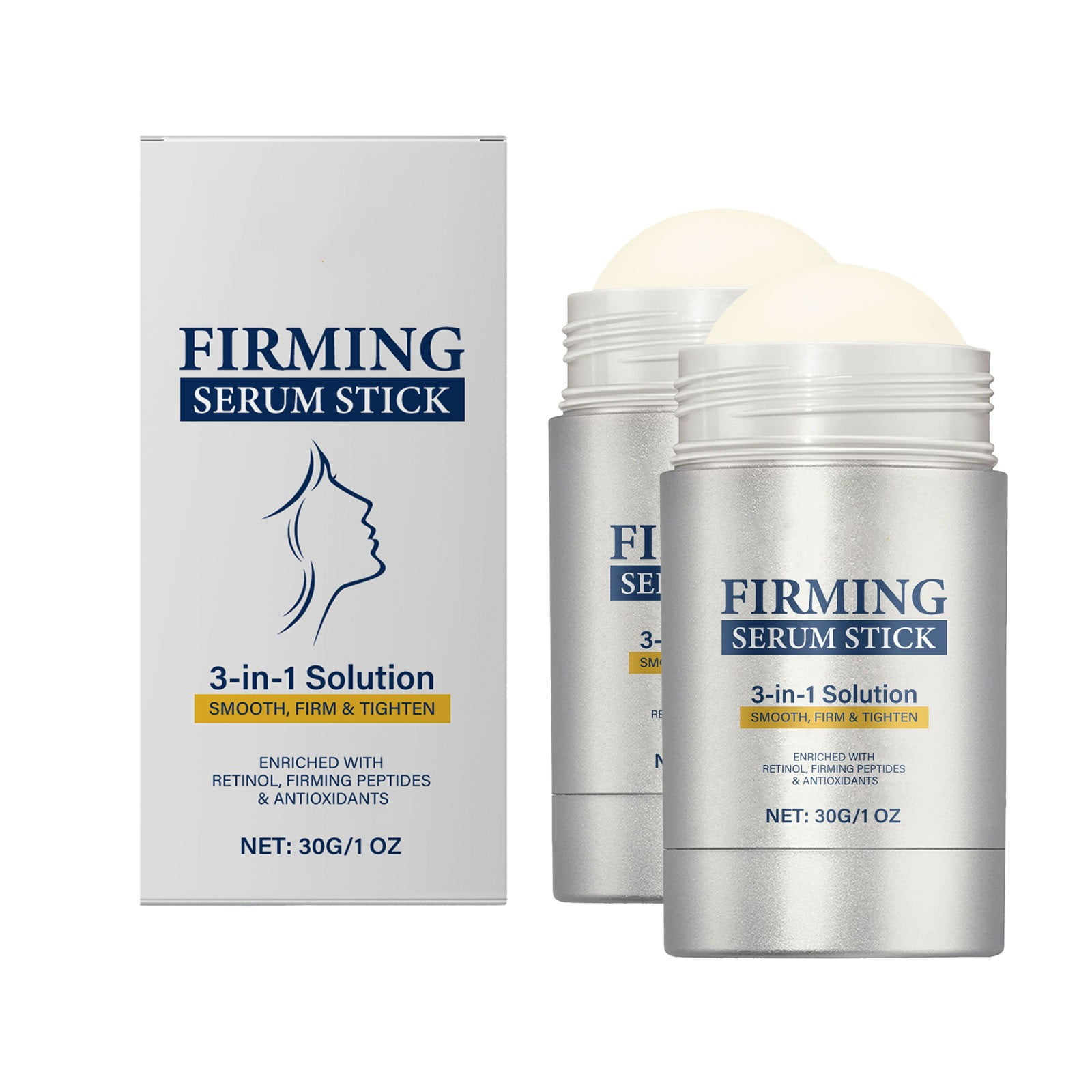 2pcs Advanced Retinol Firming Serum Stick, Retinol Stick Tighten and ...