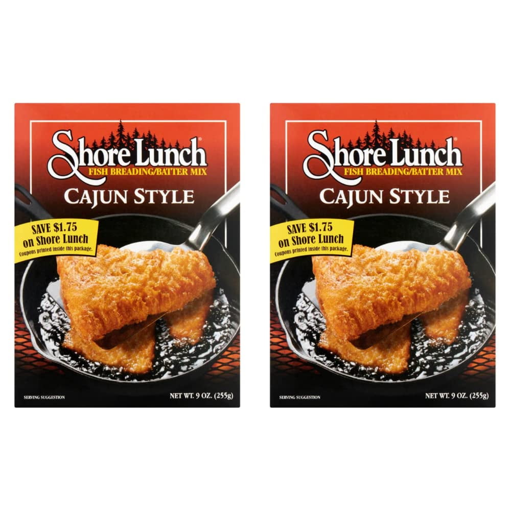 2pcs Fish Breading Batter Mix, Cajun (9 Ounce (Pack of 2)) - Walmart.com