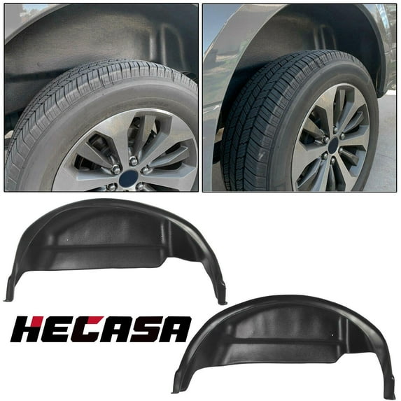 2pcs Fit For 15-2020 Ford F-150 Rear Wheel Well Guards Inner Fender Mud ...