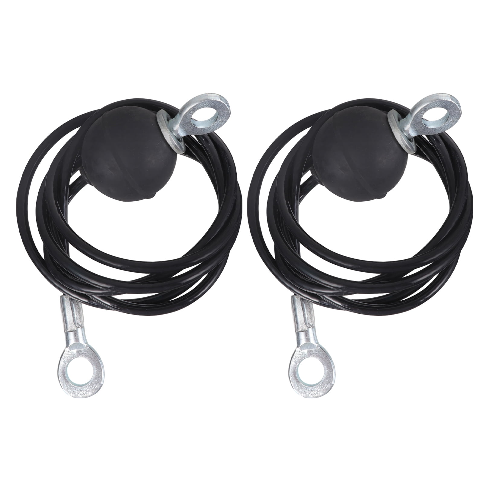 2pcs Fitness Steel Cable Attachment: Replacement Cables 4.59ft Length 5mm Thick for Gym Pulley ...